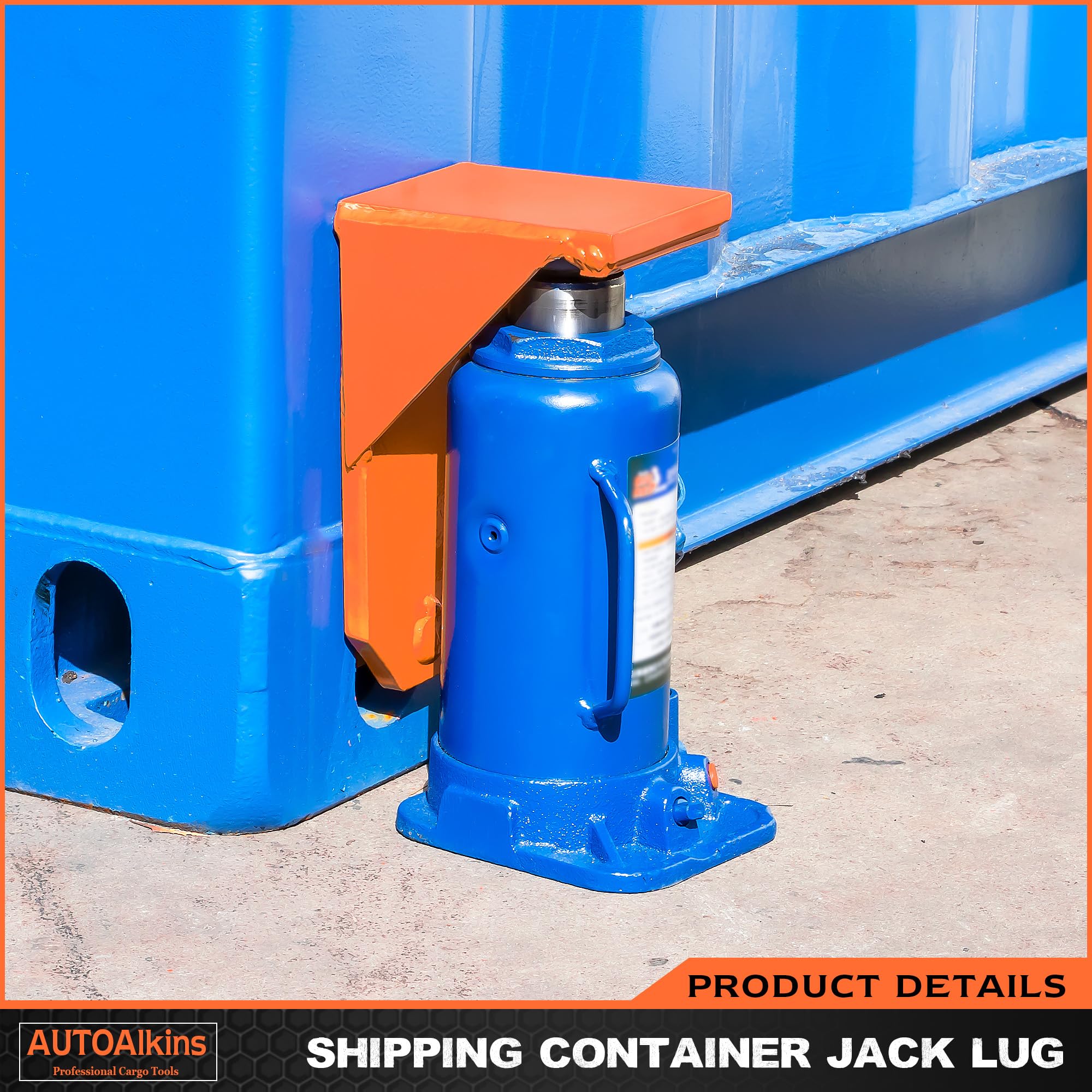 Snapklik.com : AUTOAlkins Shipping Container Jack Lug, Jack Leveling ...