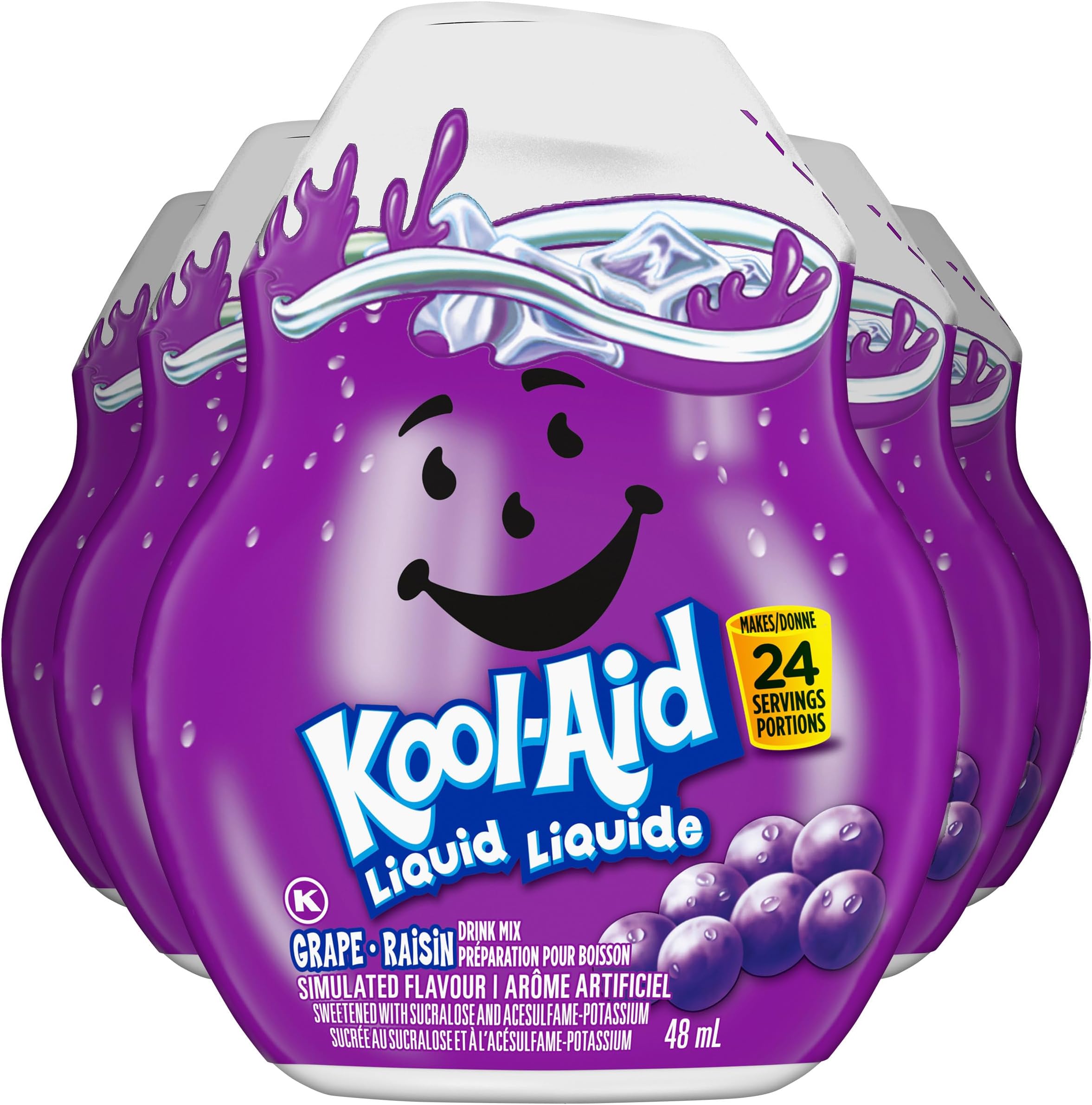 Kool-Aid Grape Liquid Drink Mix, 12 ct Case : Amazon.ca: Grocery ...