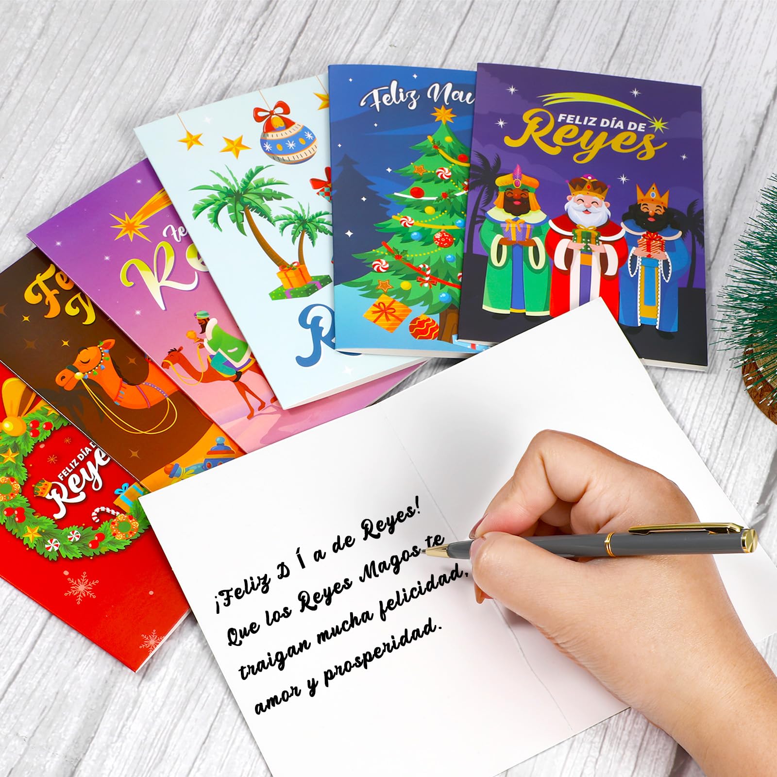 Cartas De Navidad En Espanol Tarjetas De Felicitación For Sale Con La