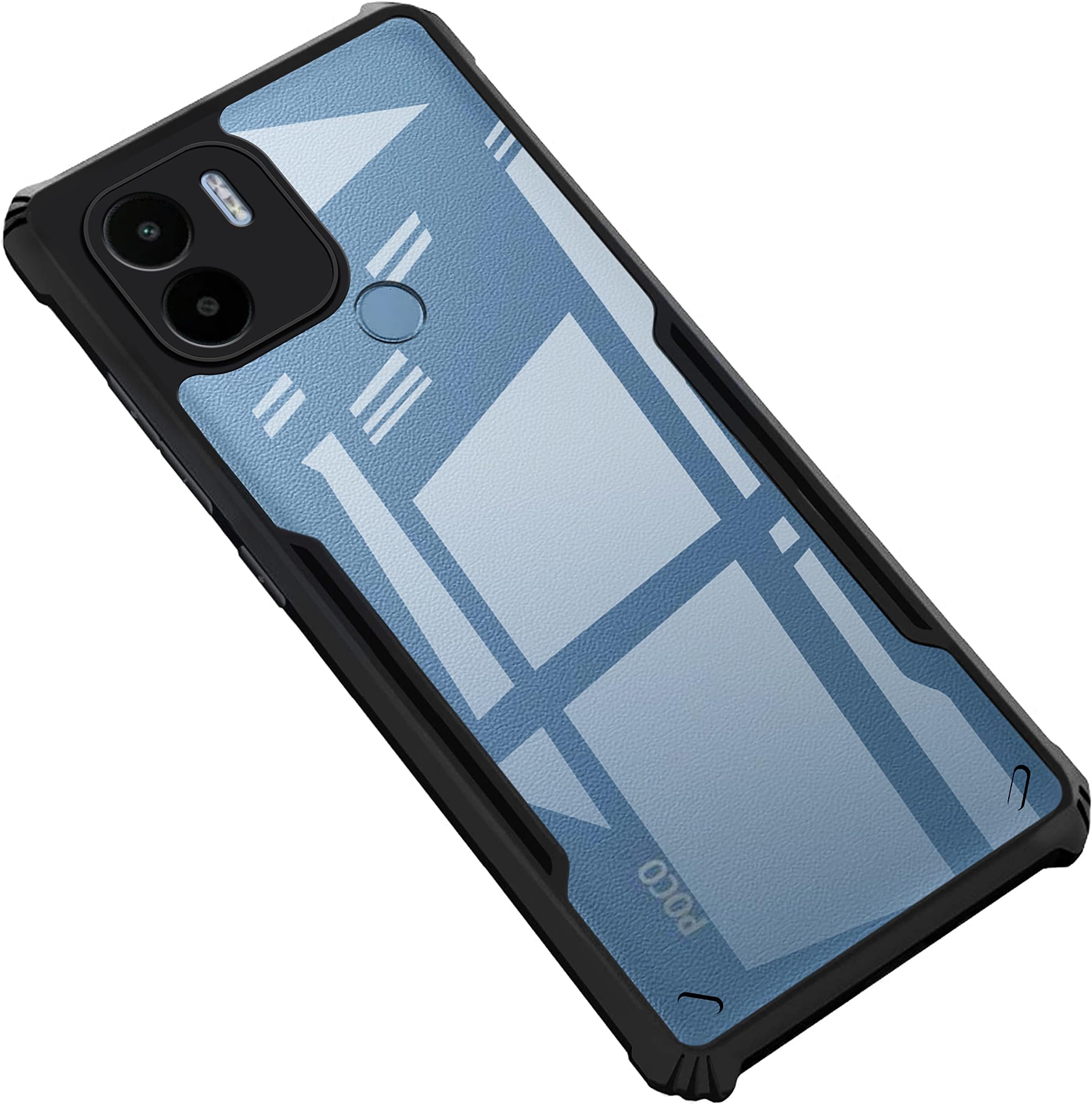 SPAZY CASE® Poco C51 / Poco C50 / Redmi A1 Plus Back Cover ...