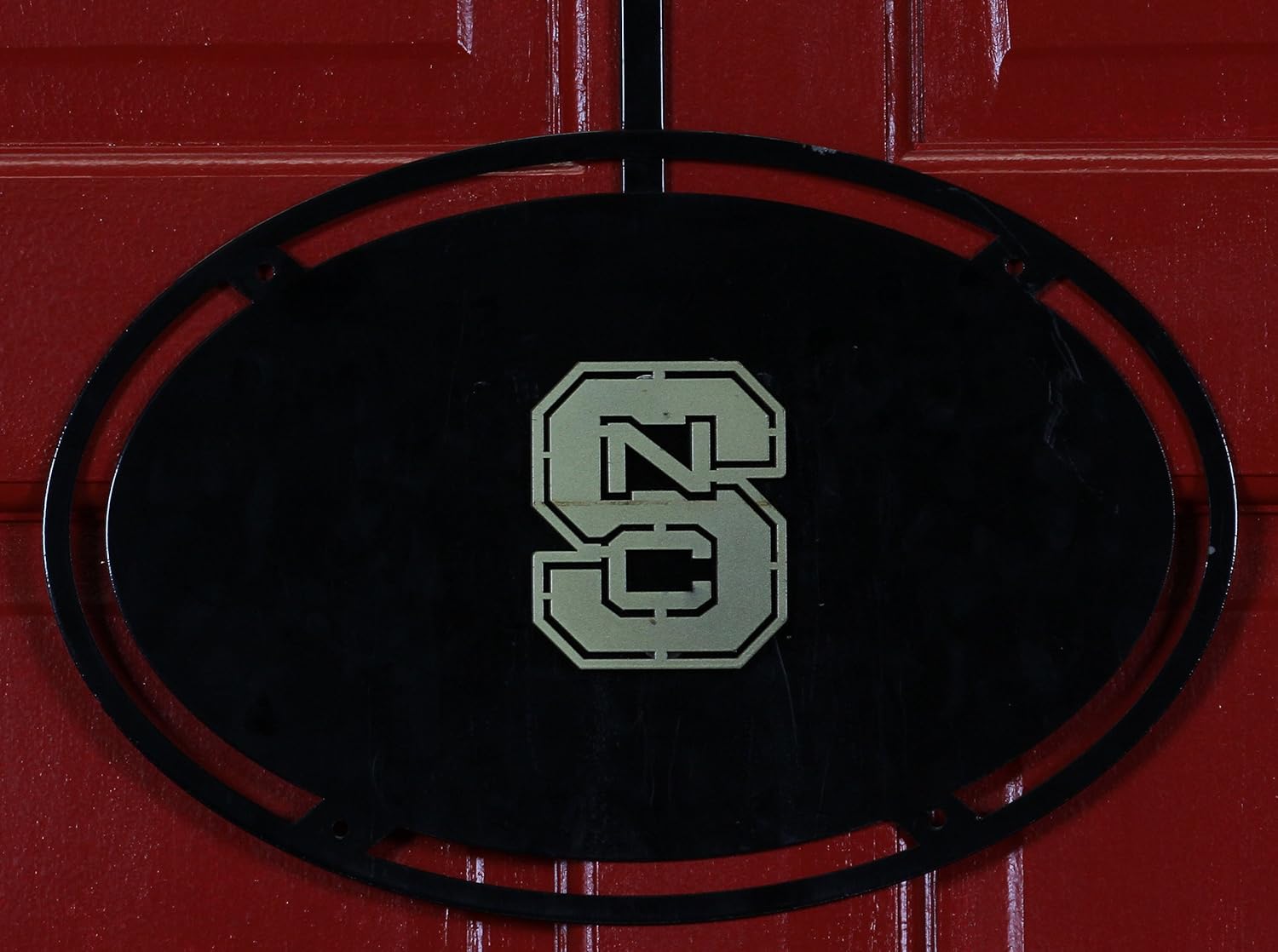 Amazon.com: Henson Metal Works North Carolina State Collegiate Logo ...