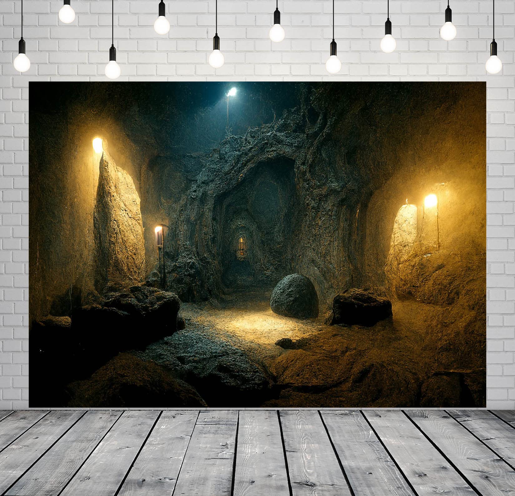 Amazon.com : BELECO 8x6ft Fabric Dark Medieval Castle Dungeon Backdrop ...