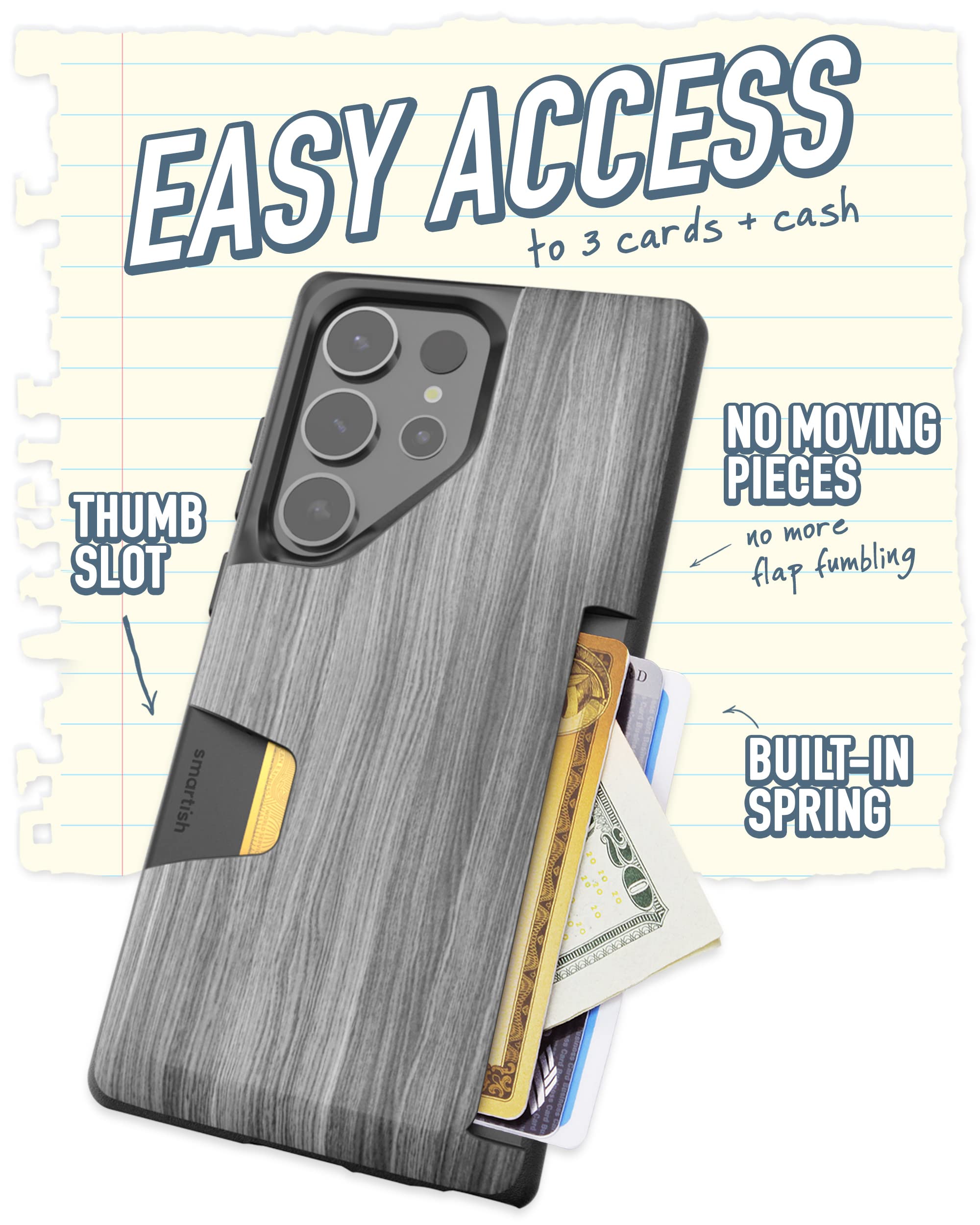 Snapklik.com : Galaxy S23 Ultra Wallet Case - Wallet Slayer Vol 1 Slim ...