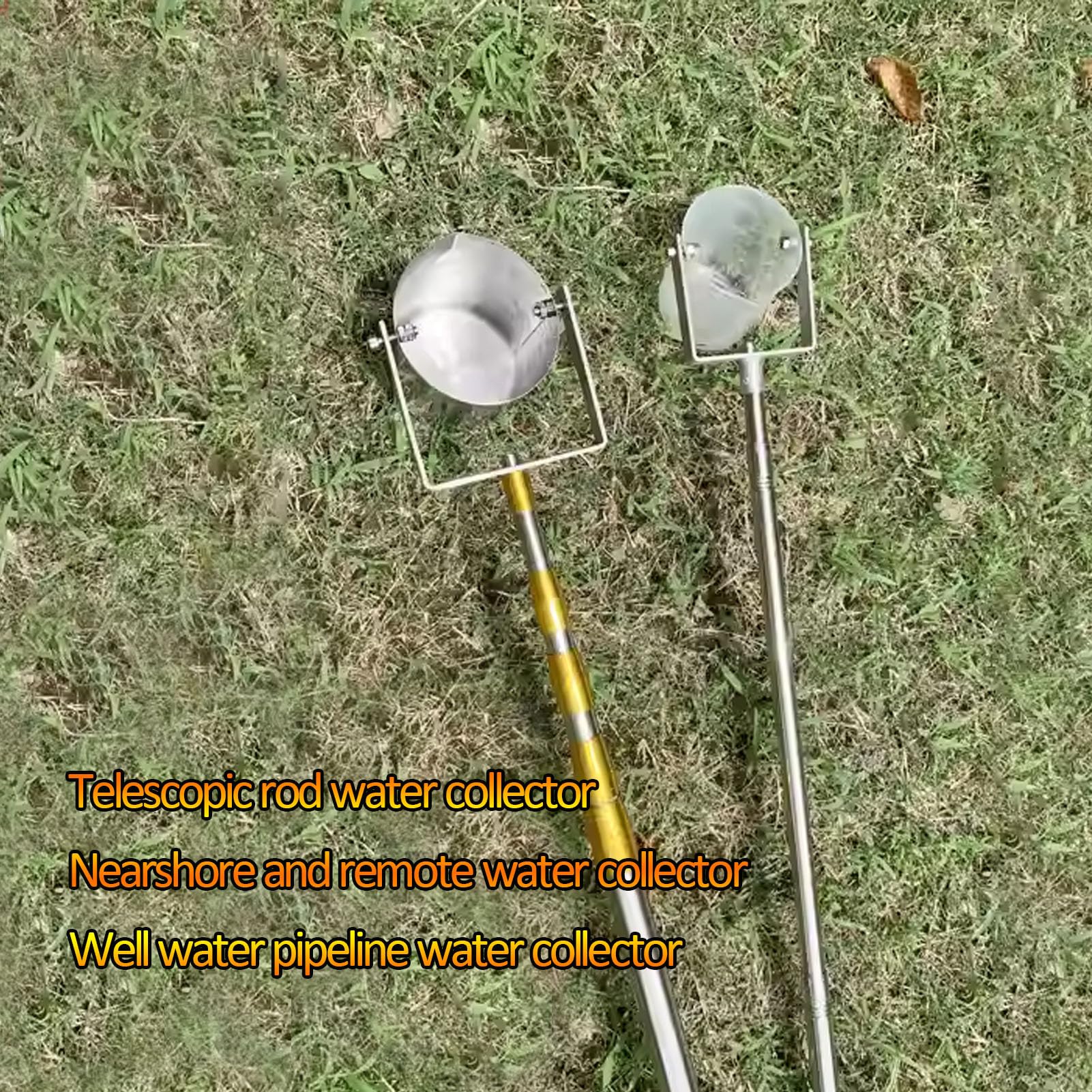 Telescoping Water Sampling Pole Adjustable Collection Dipper ...
