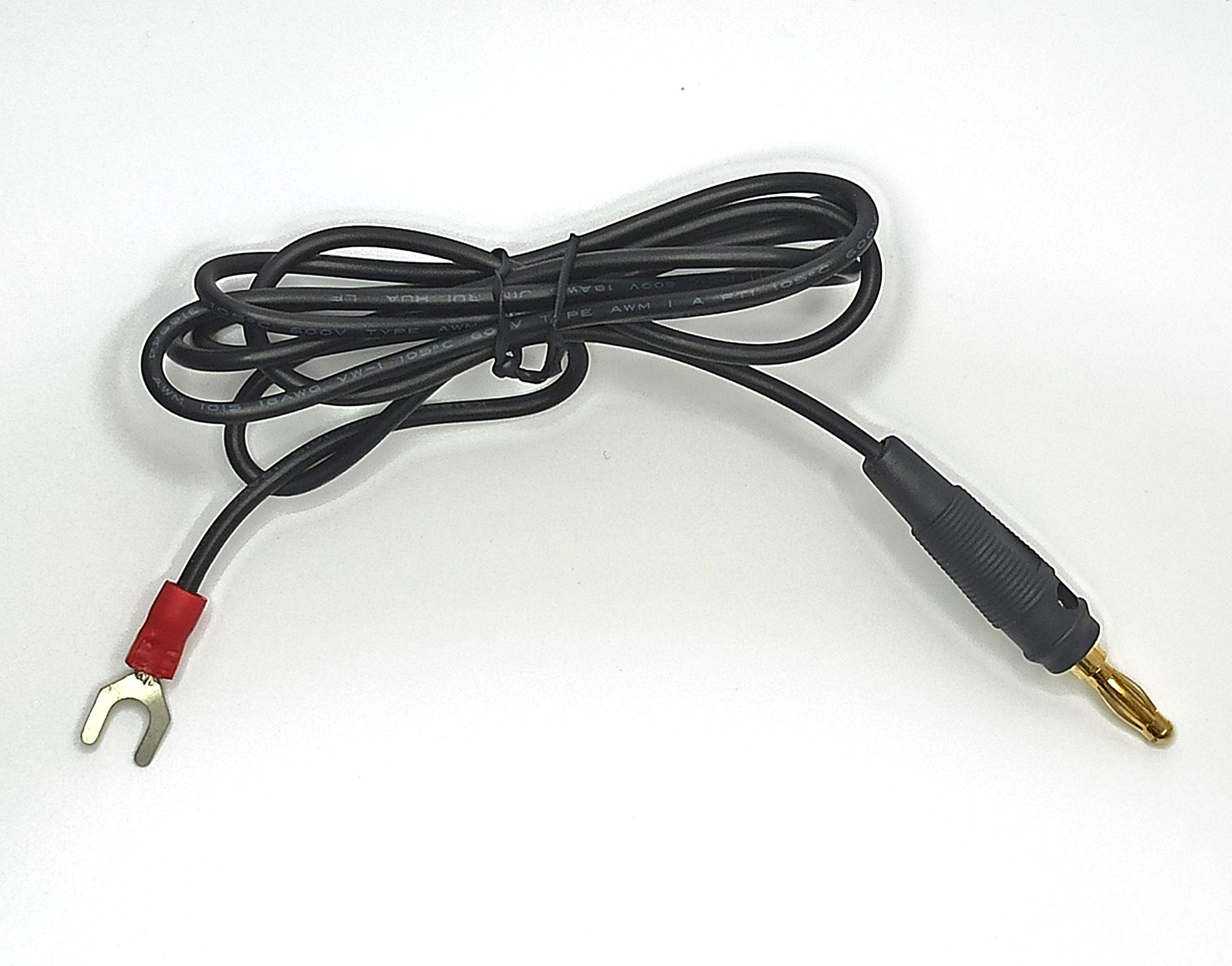 Buy Turntable Custom Ground Wire Plug Plated 4 Feet Long for Technics ...