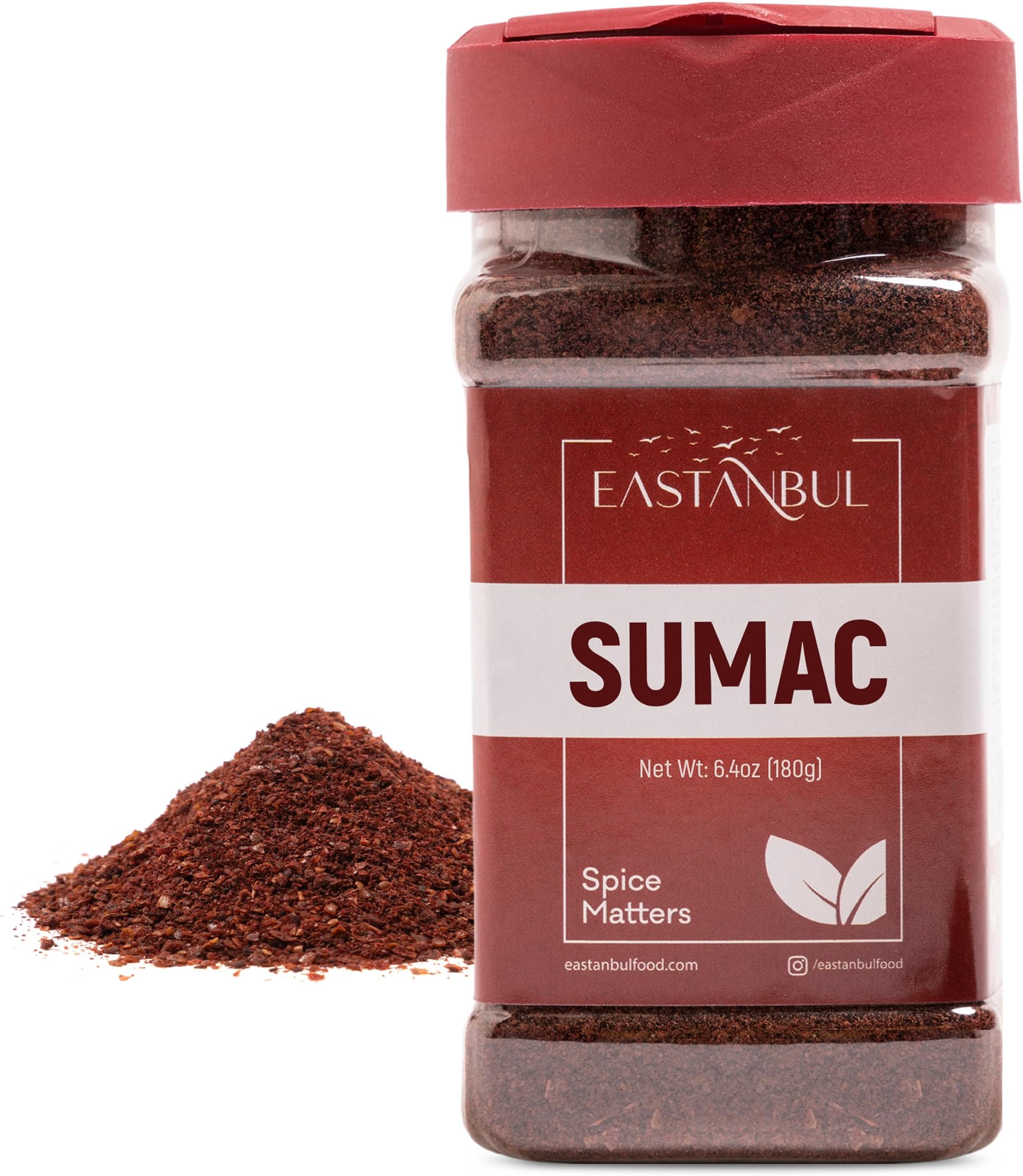 Amazon.com : Sadaf Sumac spice ground - Pure sumac seasoning powder ...
