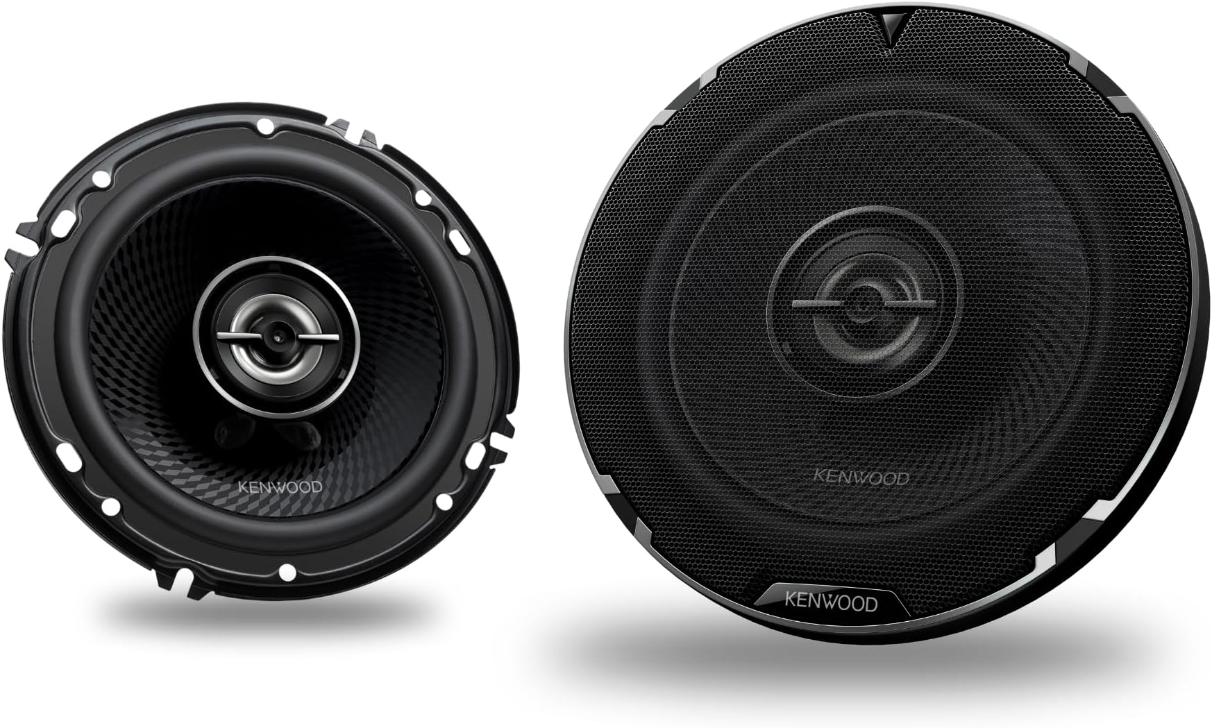 Amazon.com: Kenwood KFC-1698RS 6-1/2" 2-Way Car Speakers – 320W Peak ...