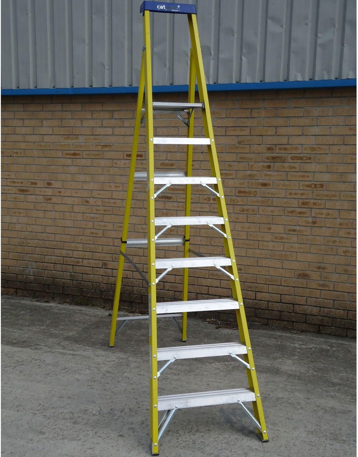 Youngman S400 Catwalk Fibreglass Fibre Glass Step Ladder 7 Tread ...