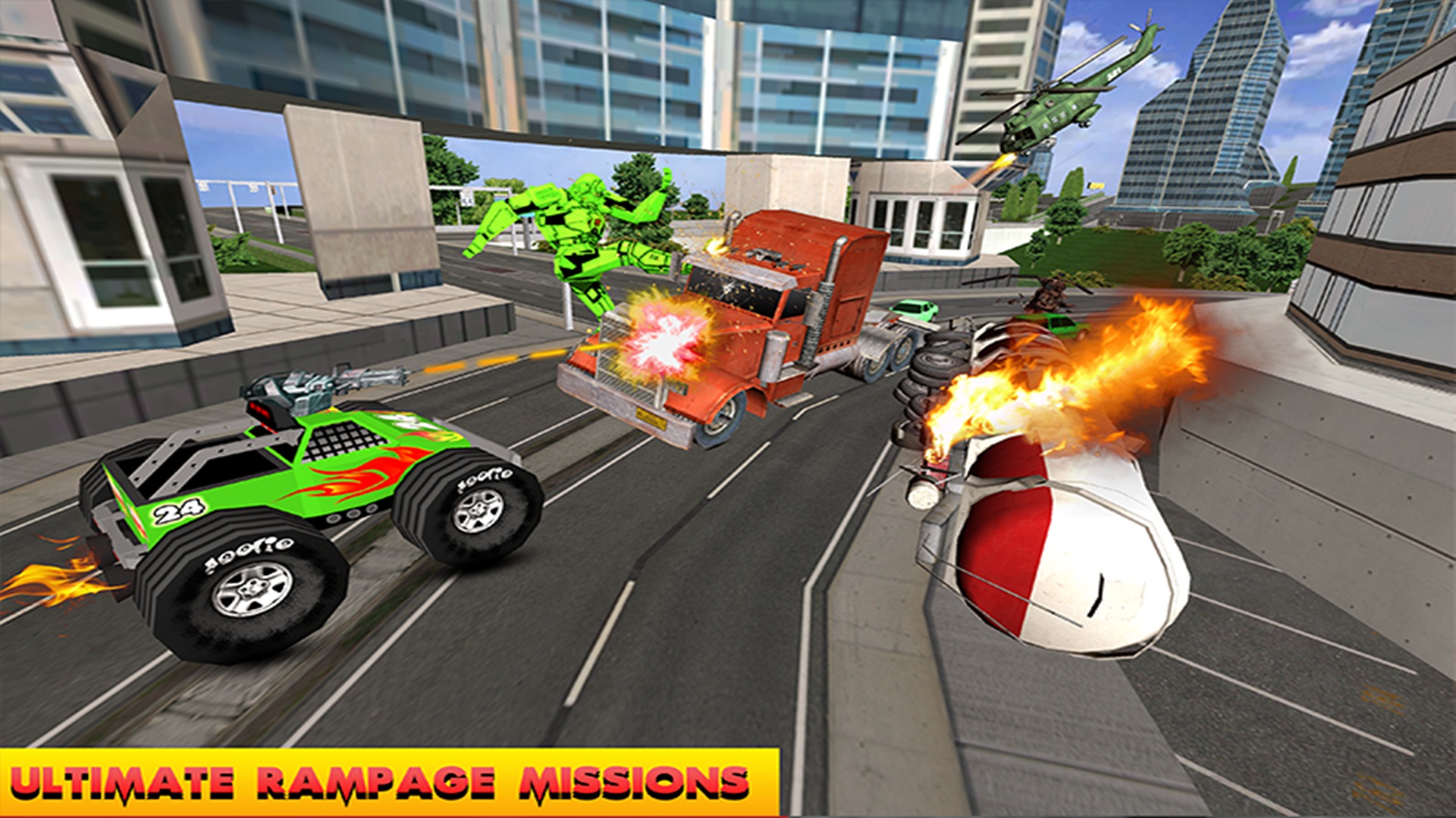 Monster Truck Robot Transform - Application sur Amazon Appstore