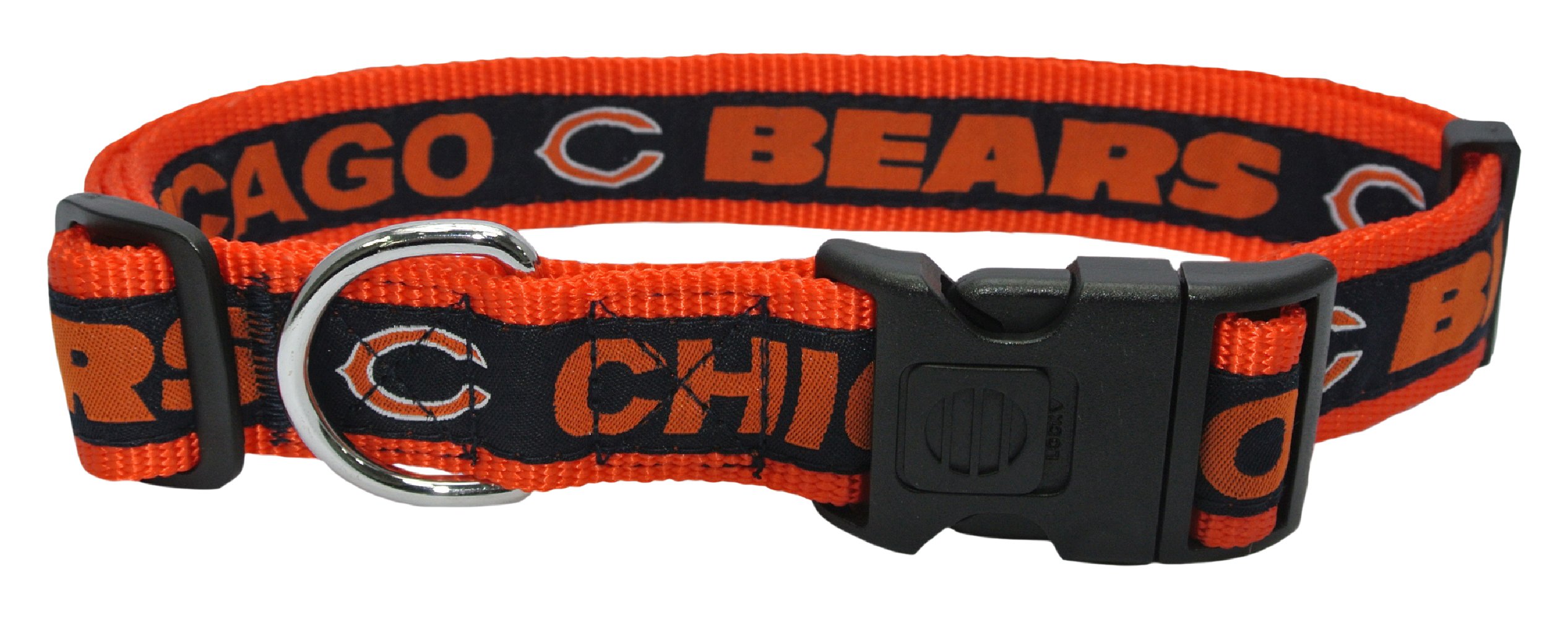 Snapklik.com : Pets First NFL Chicago Cubs Licensed PET COLLAR, Extra Large
