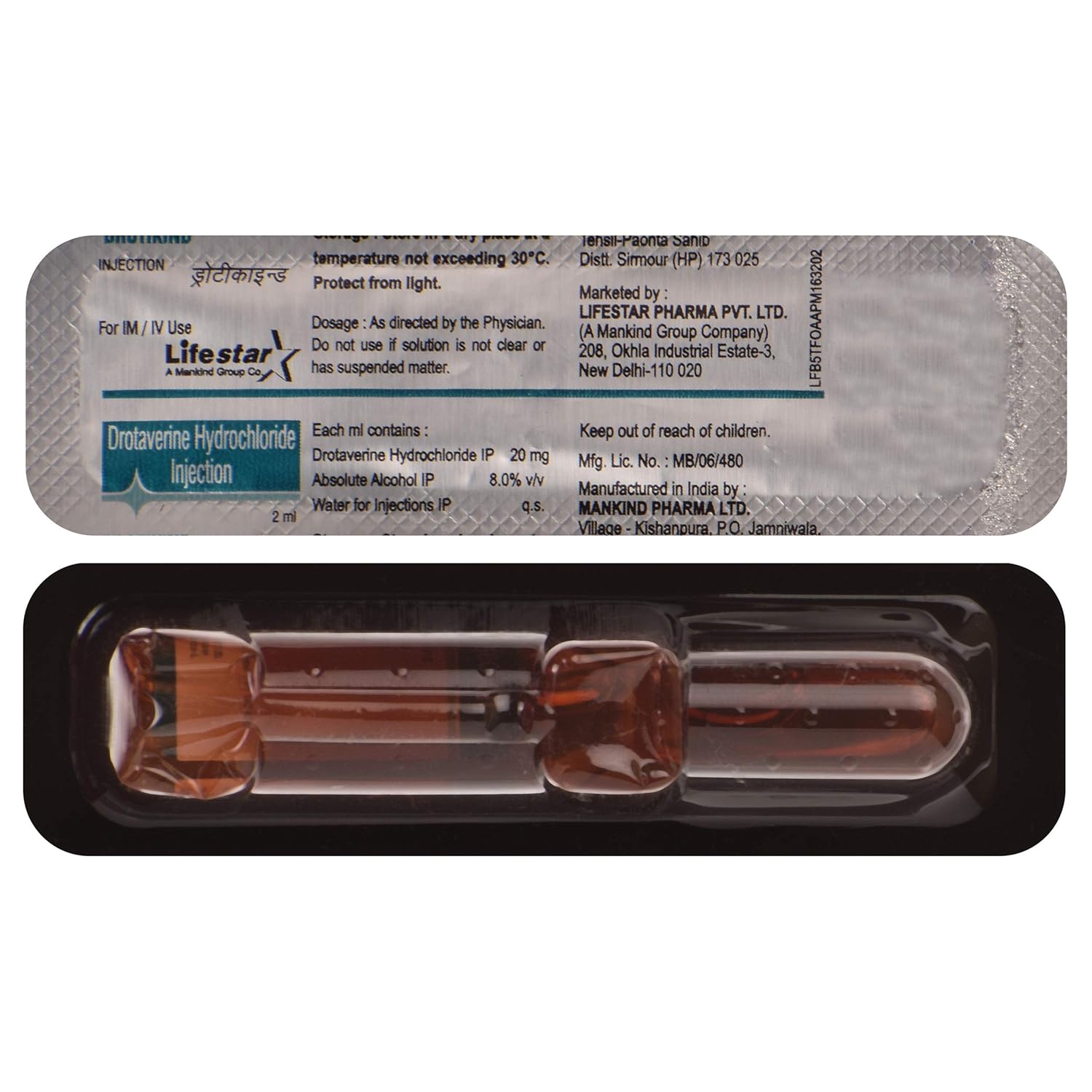 Drotikind - 4 Ampoule of 2 ml Injection Each : Amazon.in: Health ...