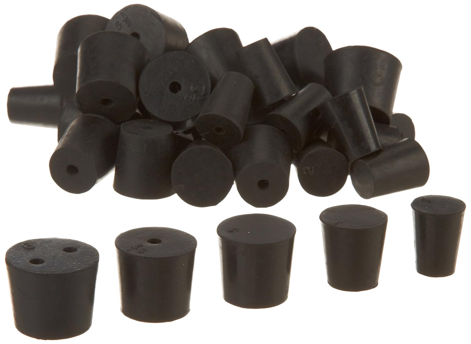 Frey Scientific Rubber Stopper Assortment - Assorted Sizes - 1 Pound ...