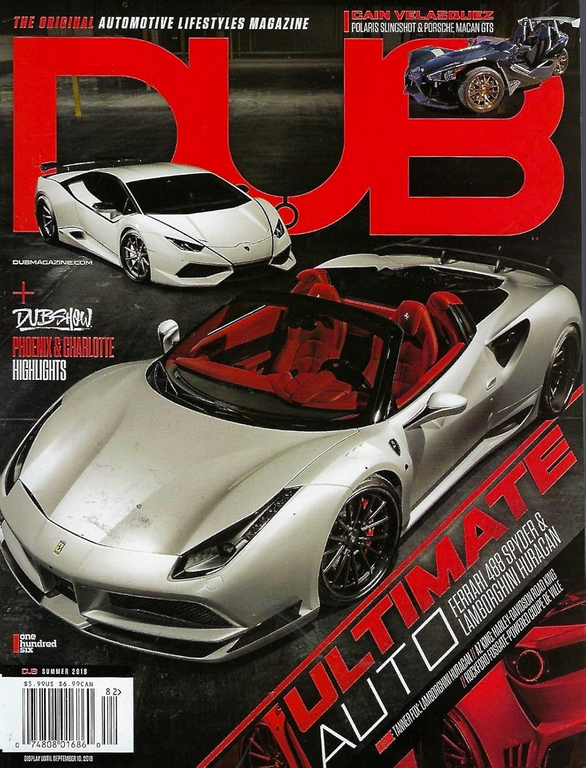 DUB Magazine Summer 2018 Issue 106 FERRARI 488 SPYDER & LAMBORGHINI ...