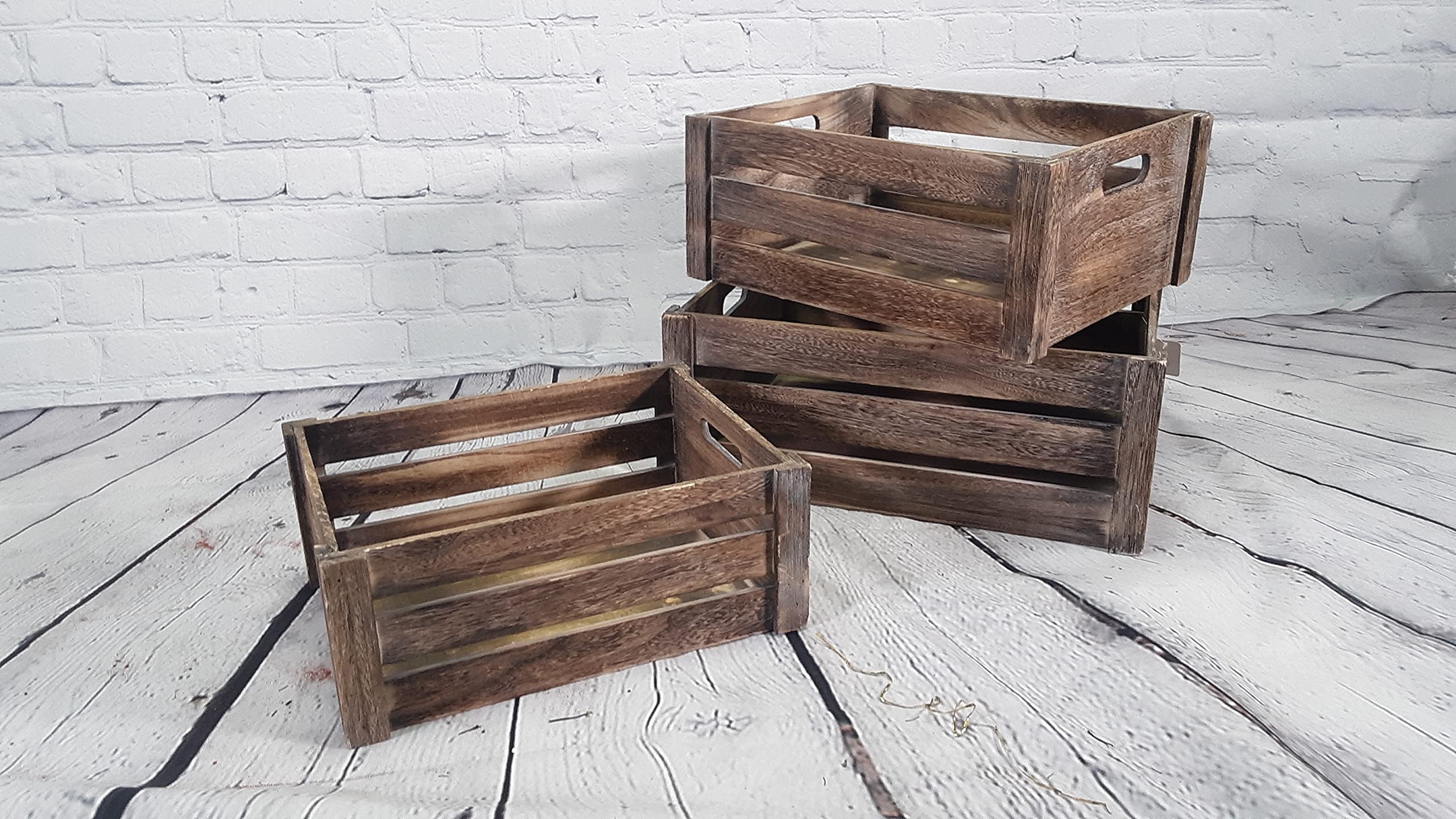 Rustic Wood Crates