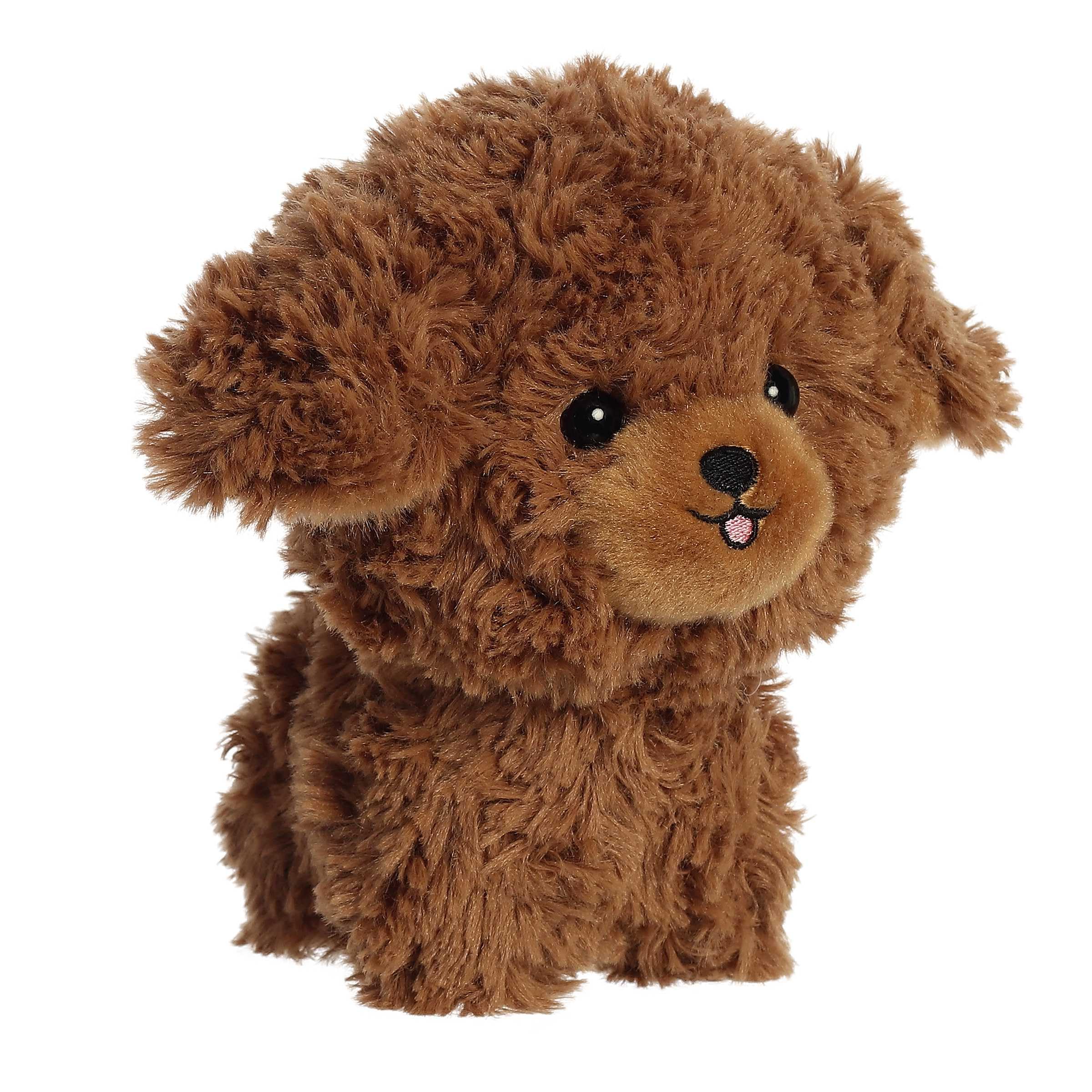 Amazon.com: Aurora® Playful Teddy Pets™ Poodle Stuffed Animal - Unique ...
