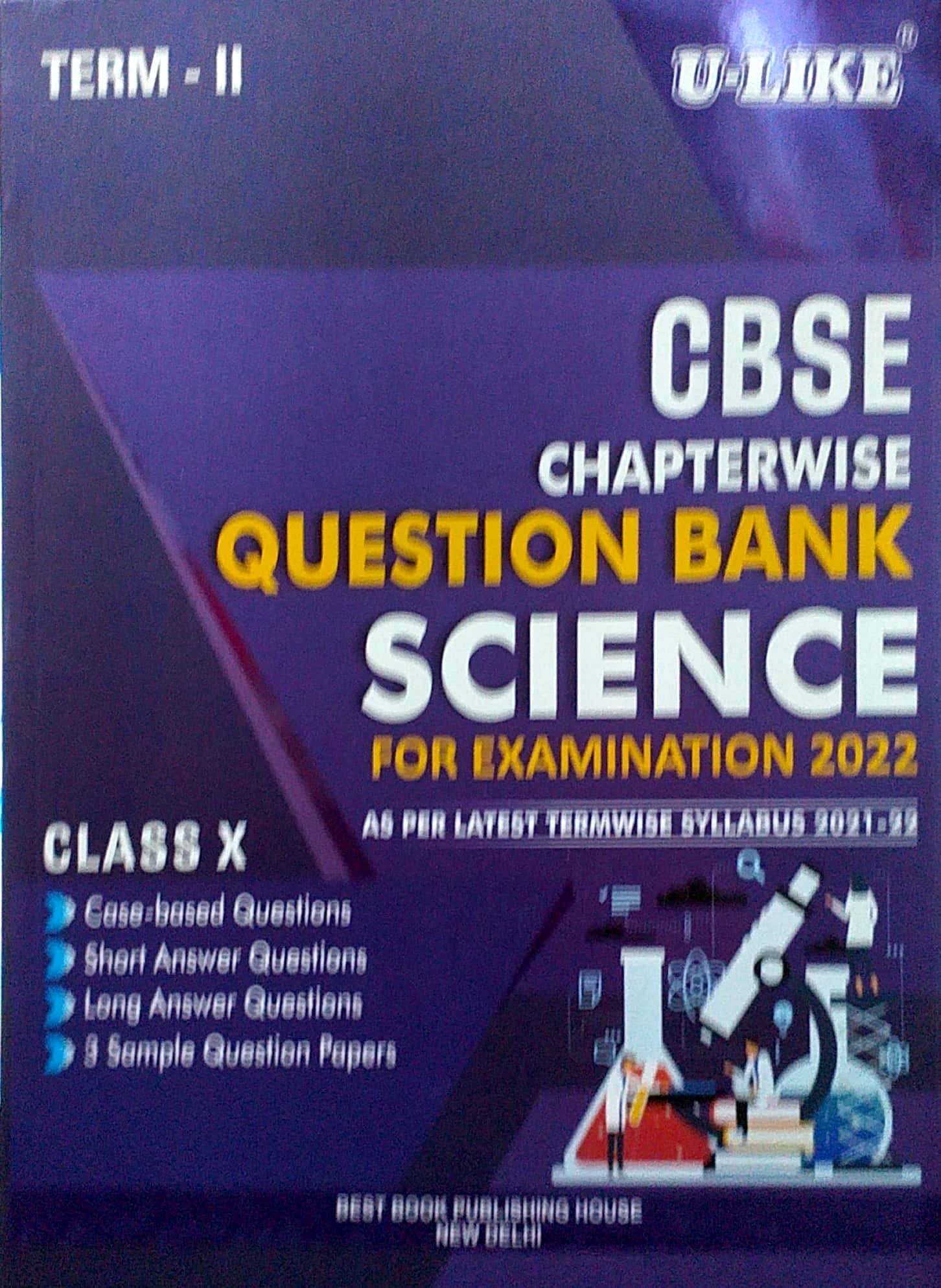 Buy U Like CBSE Term 2 Science Class 10 Chapterwise MCQ Question Bank ...