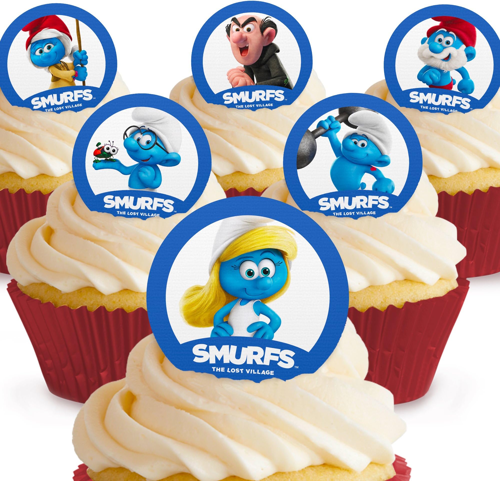 24 x Mamma Mia Edible Cupcake CakeToppers : Amazon.co.uk: Grocery