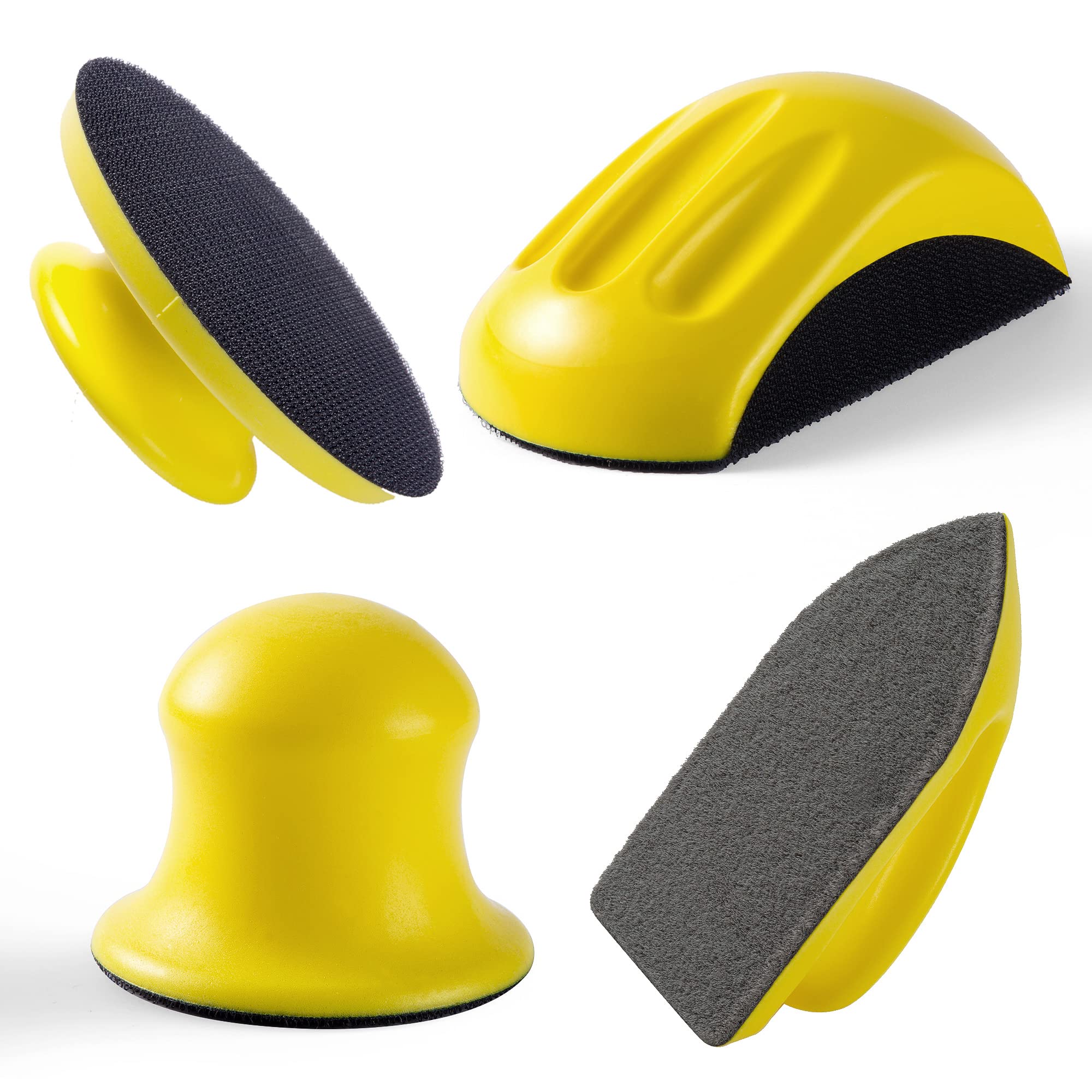 MIDO Professional Abrasive Sanding Block 3 Pcs Hook and Loop Sanding ...