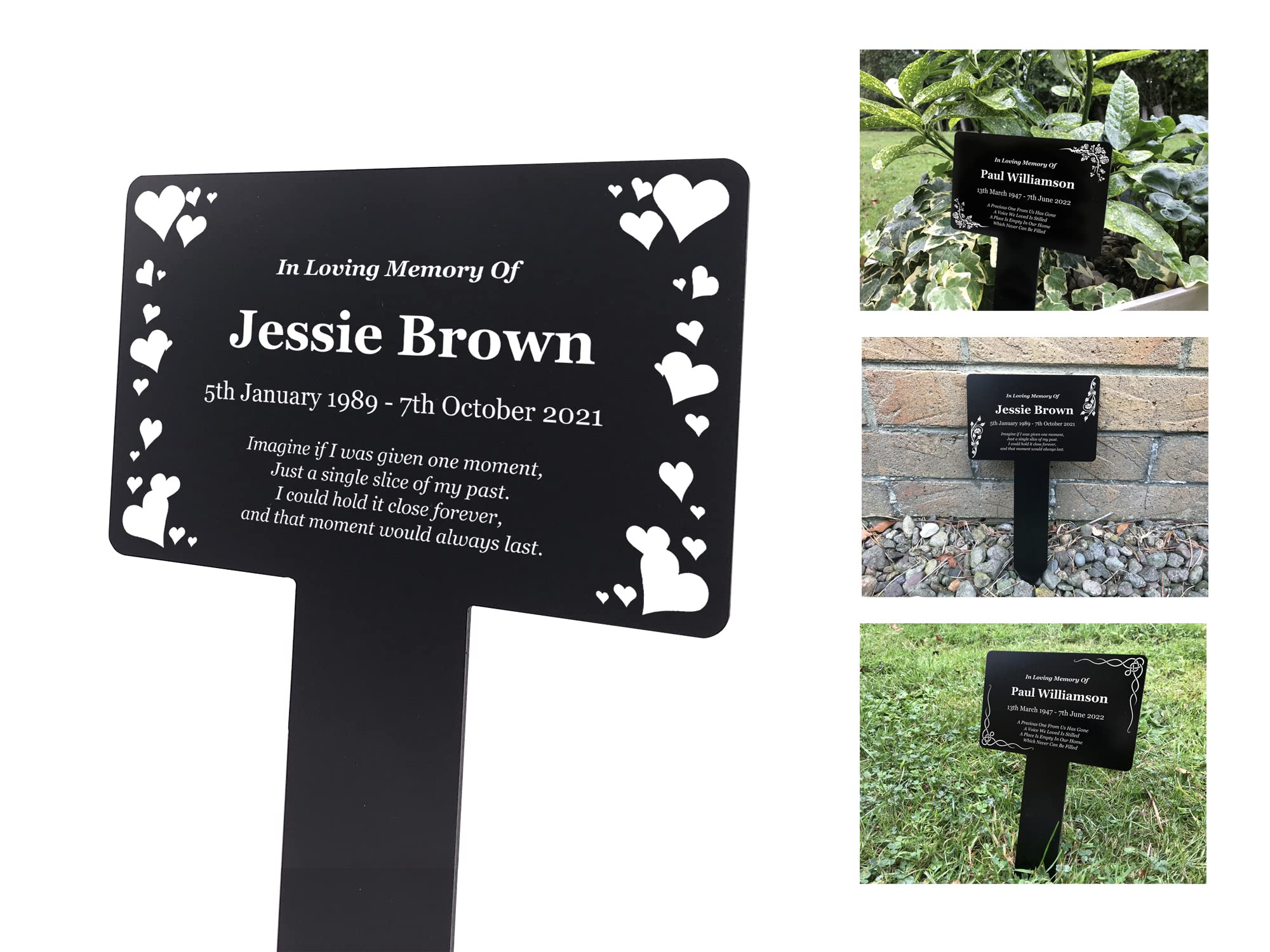 Outdoor Memorial Plaques Ground Memorial Plaques Custom Made