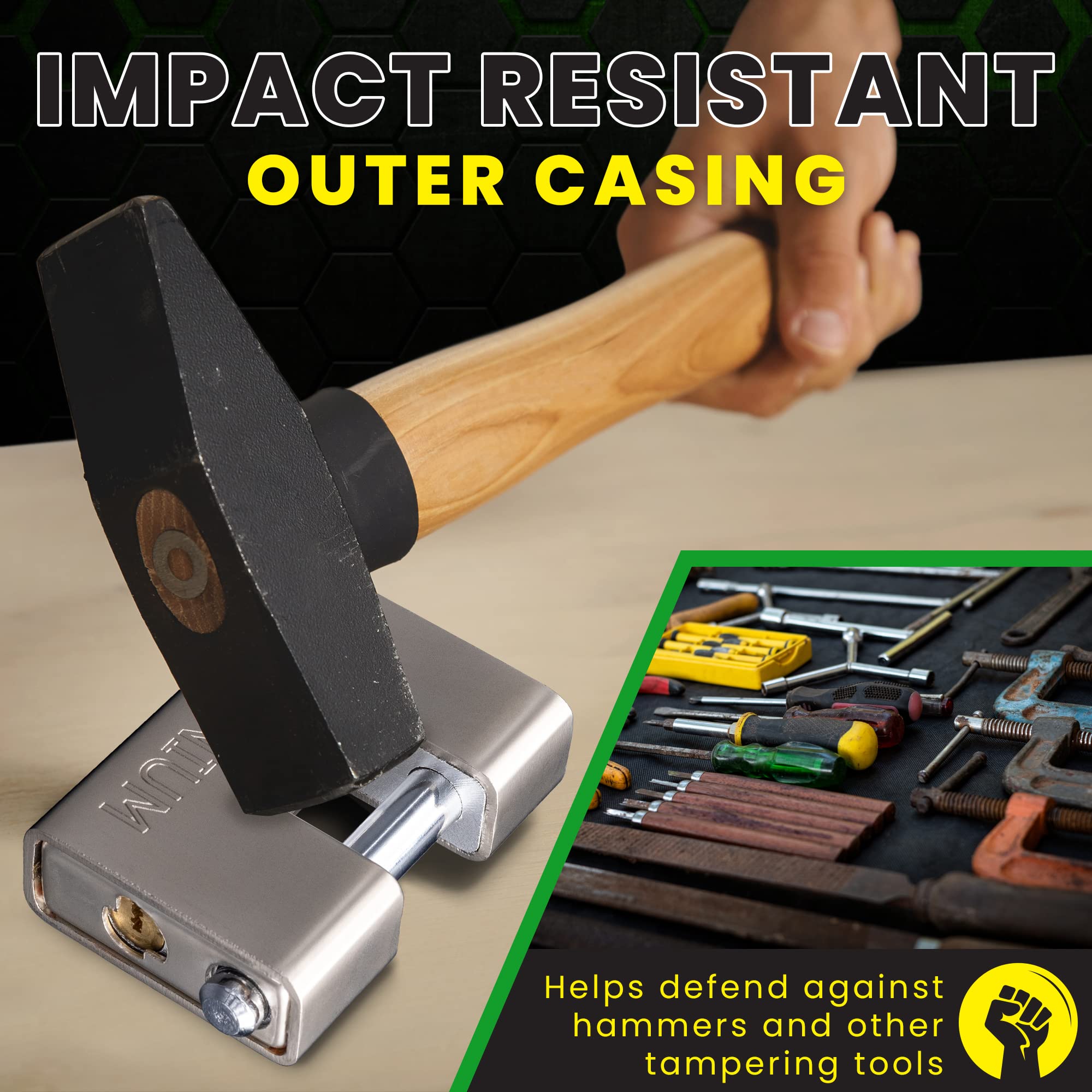 Snapklik.com : Britanium BRP84 Armoured Shipping Container Padlock ...