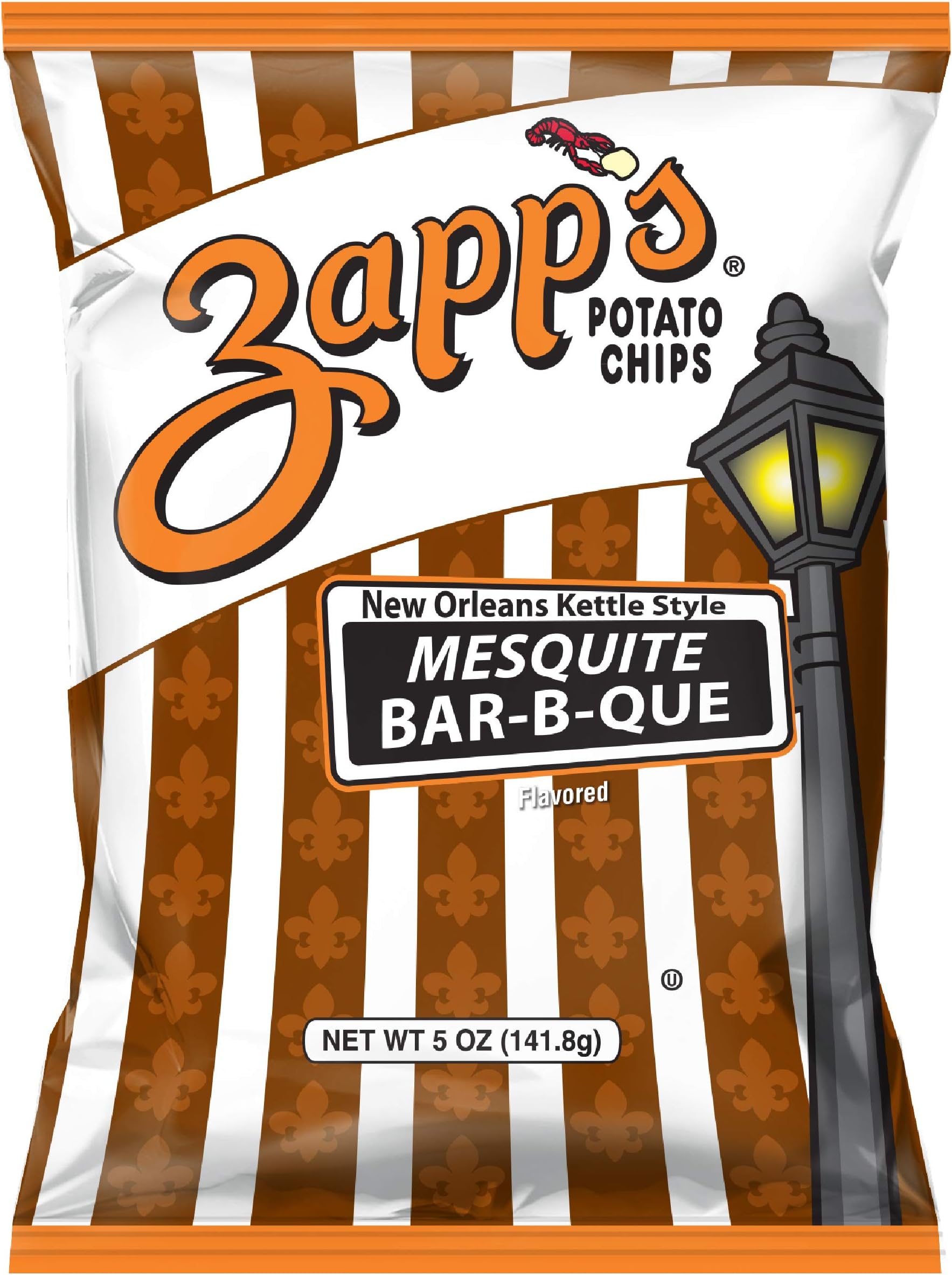 Amazon.com: Zapp's Kettle Chips Bag, Mesquite Bar-B-Que, 5 oz., 12 Count