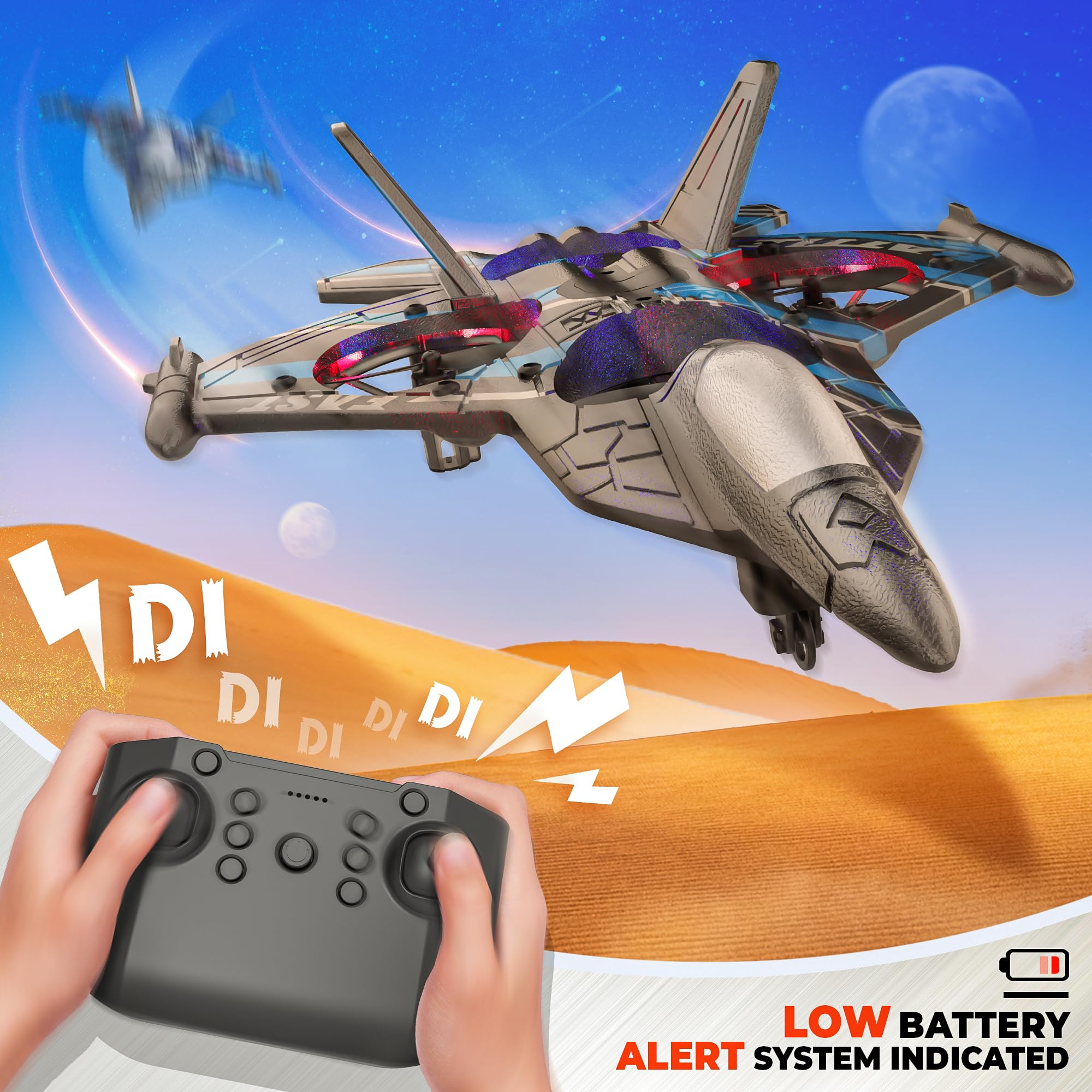 Snapklik.com : BEZGAR Drones For Kids 24GHZ RC Plane, Remote Control ...