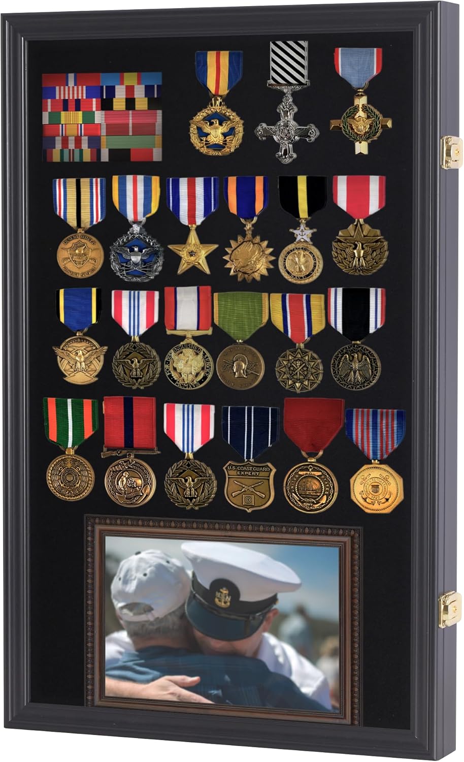 Amazon.com: 16 X 25 Large Pin Display Case - Boy's Size Jersey Display ...