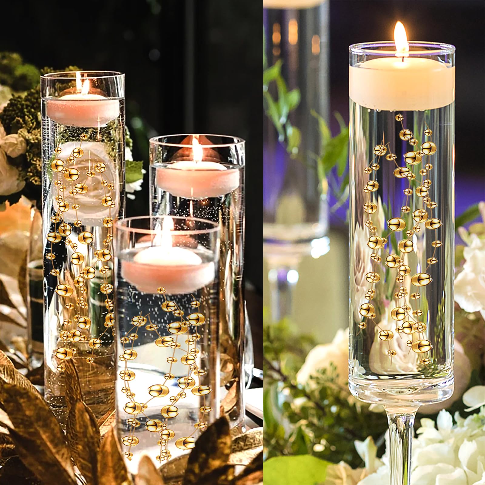 Floating Candles Centerpieces Ideas For Weddings At Home Floating ...