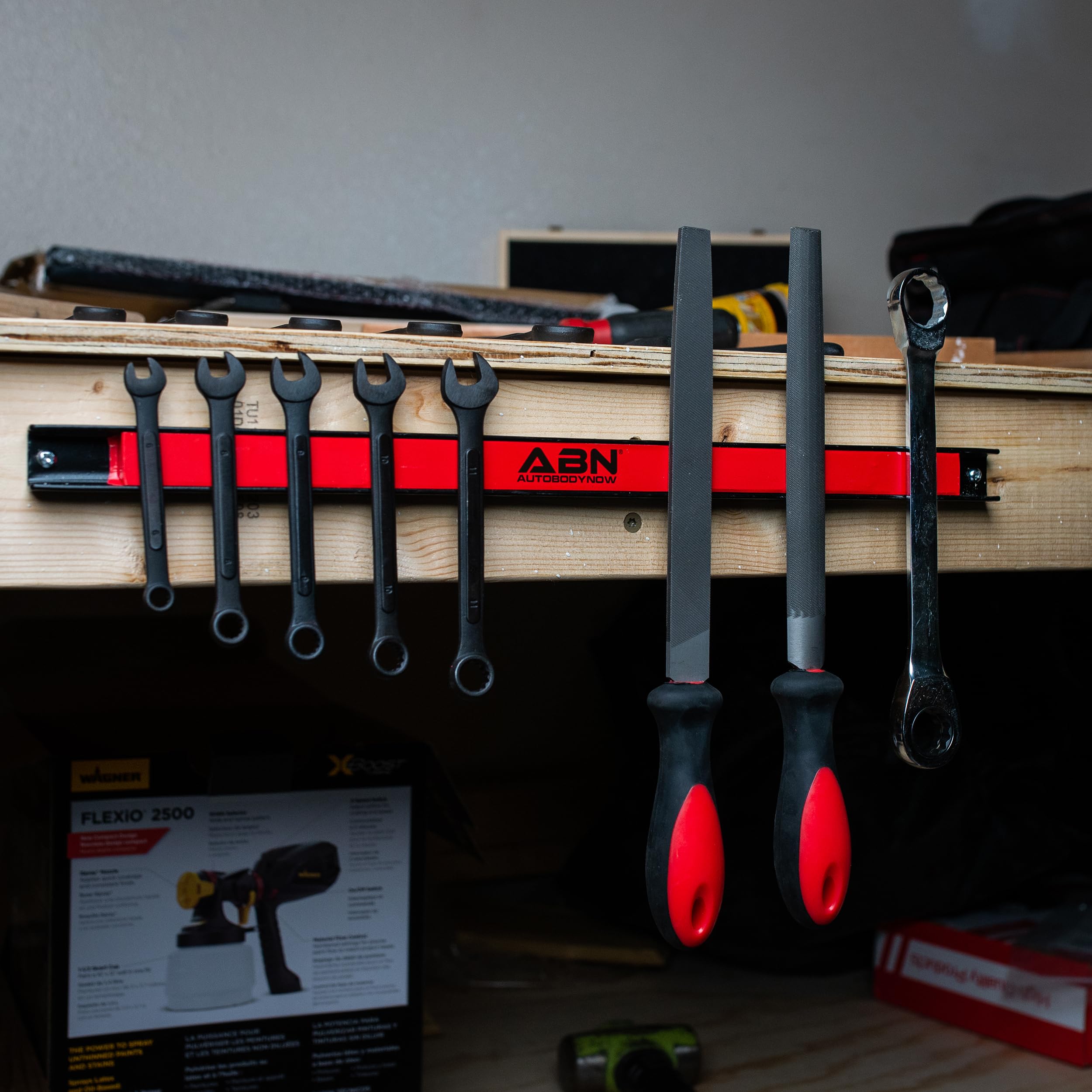 Snapklik.com : ABN Magnetic Tool Strip Set 18 Inch Magnetic Tool Bar ...