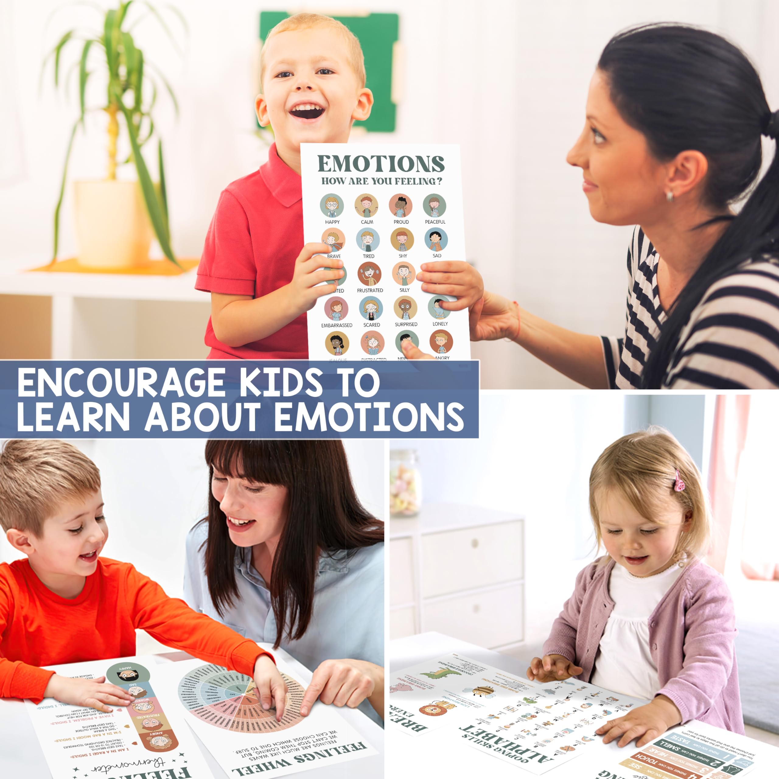 Snapklik.com : 12 Retro Calming Corner Classroom Posters