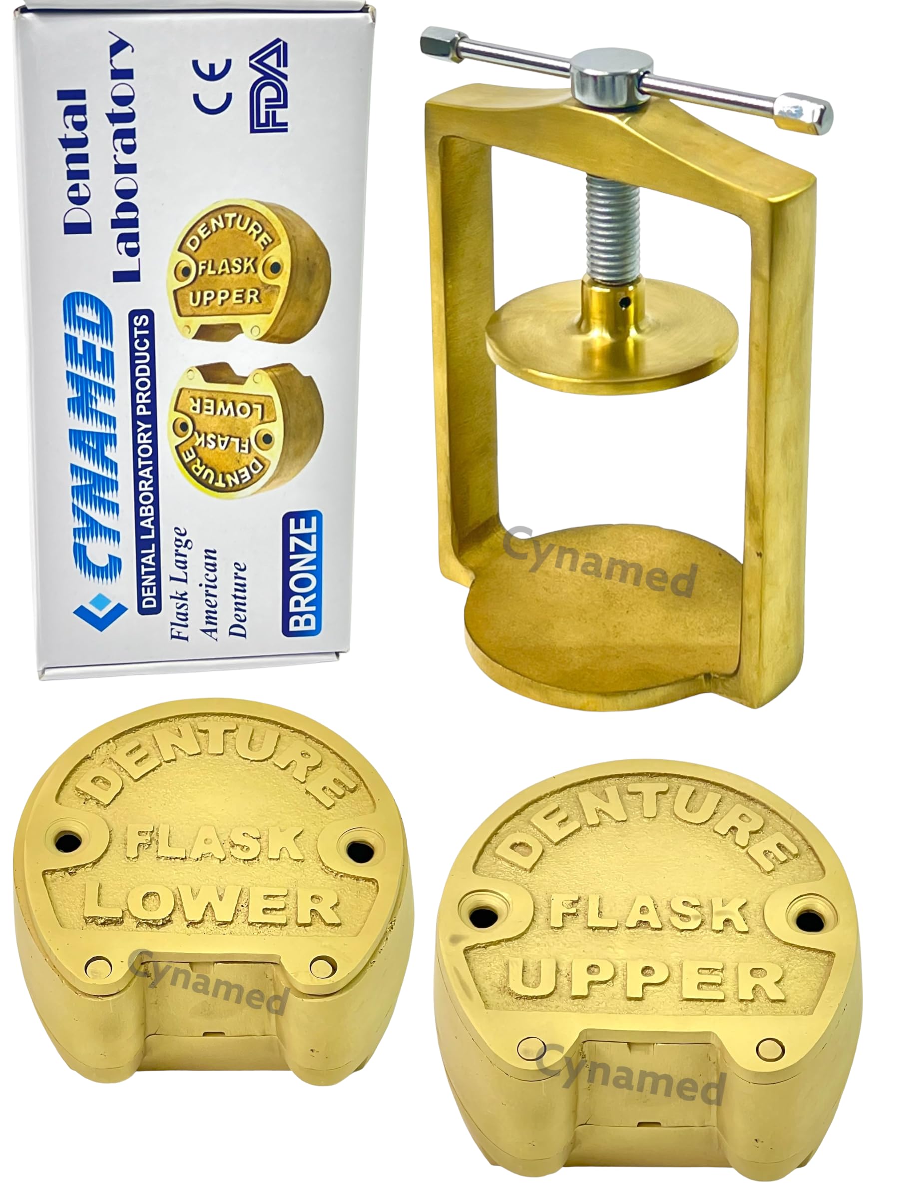 Buy Premium Dental Laboratory Lab Spring Press Compress W/Two Brass ...