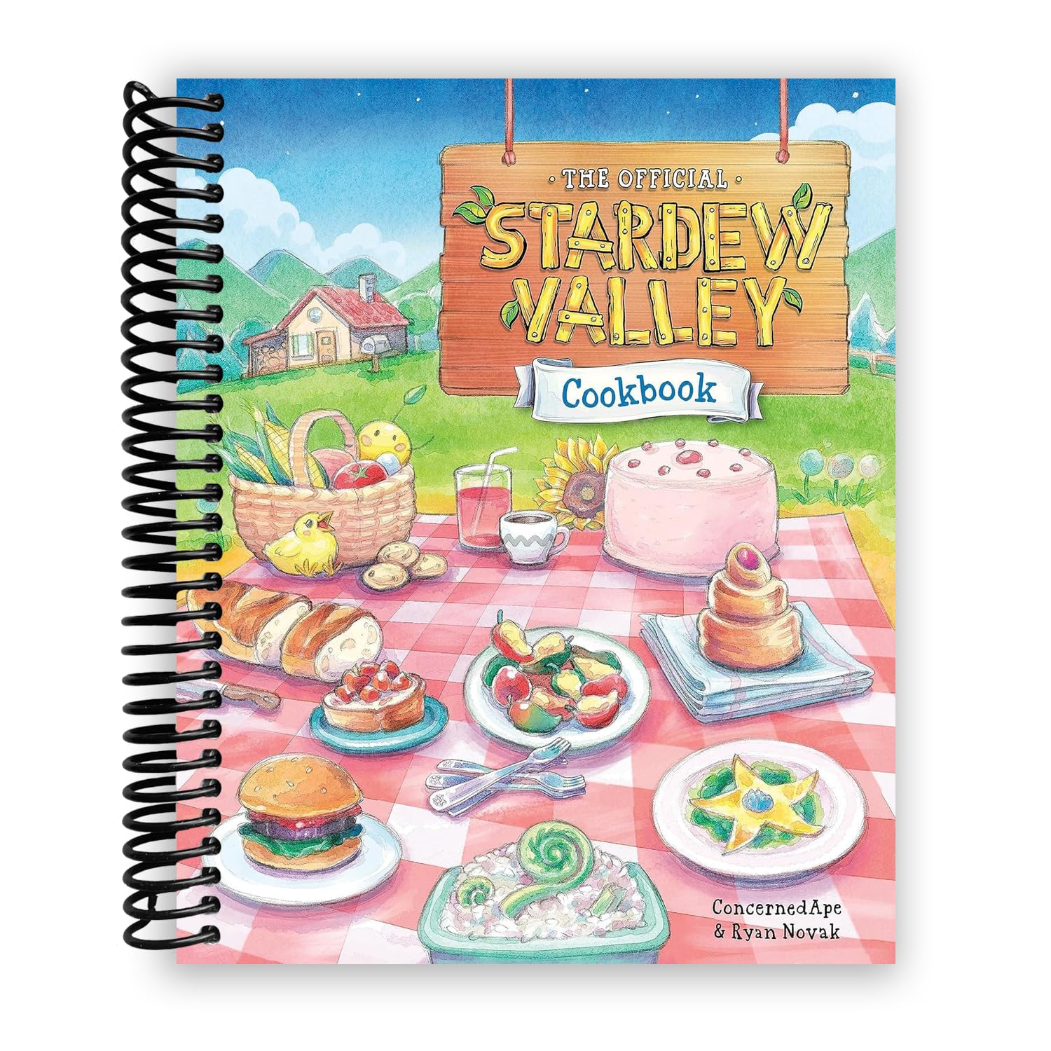 The Official Stardew Valley Cookbook [Spiral-bound] ConcernedApe and ...