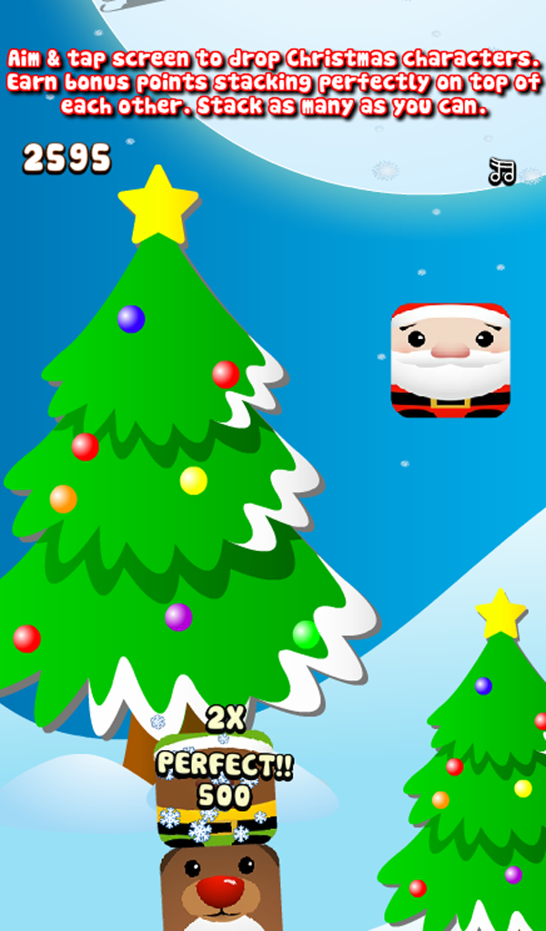 Santas Christmas Tower Stacker Holiday Game Kids App (Kindle Tablet ...
