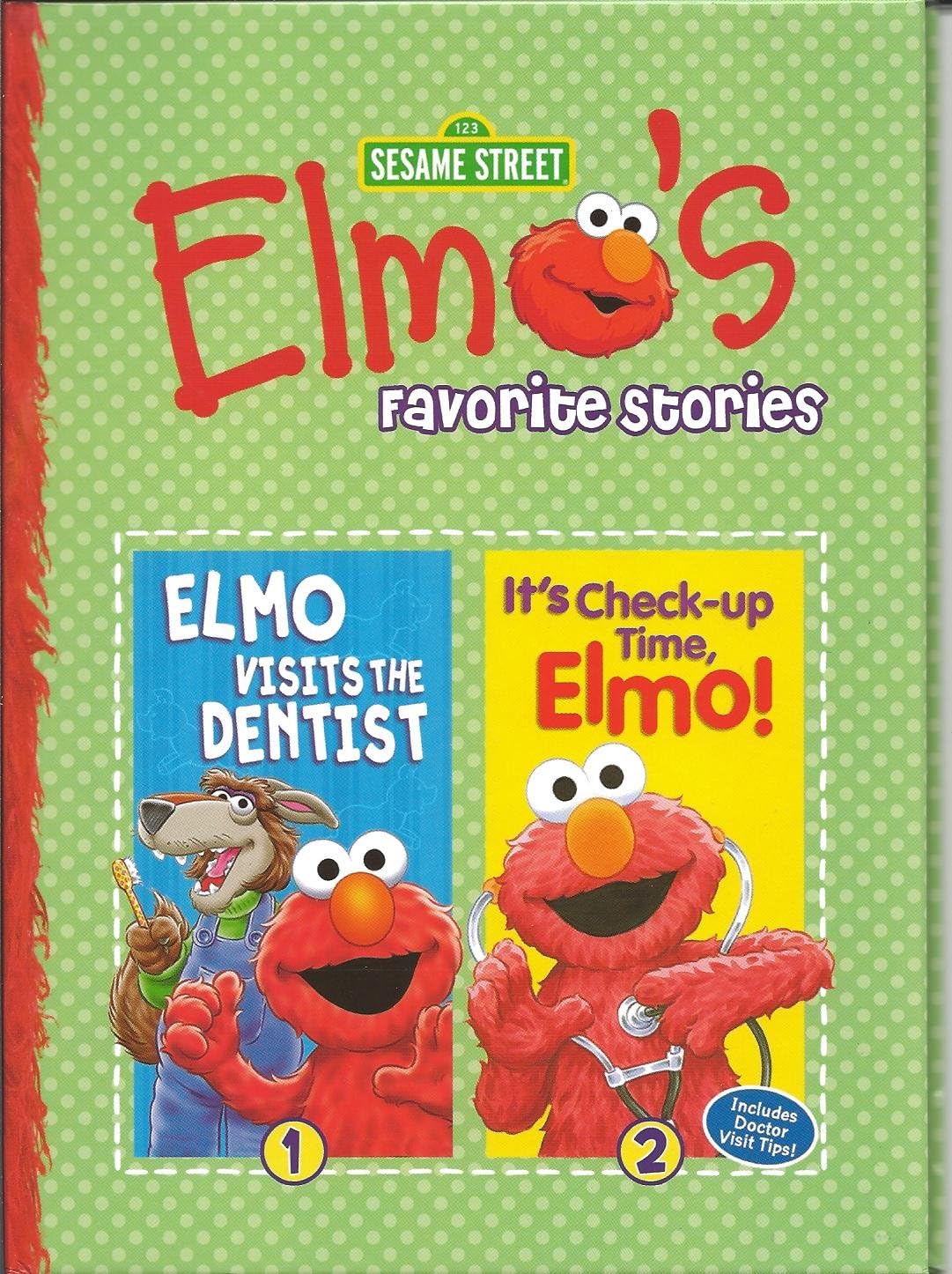 Amazon.com: Elmo's Favorite Stories 2 Stories in 1 Book (Elmo : P.J ...