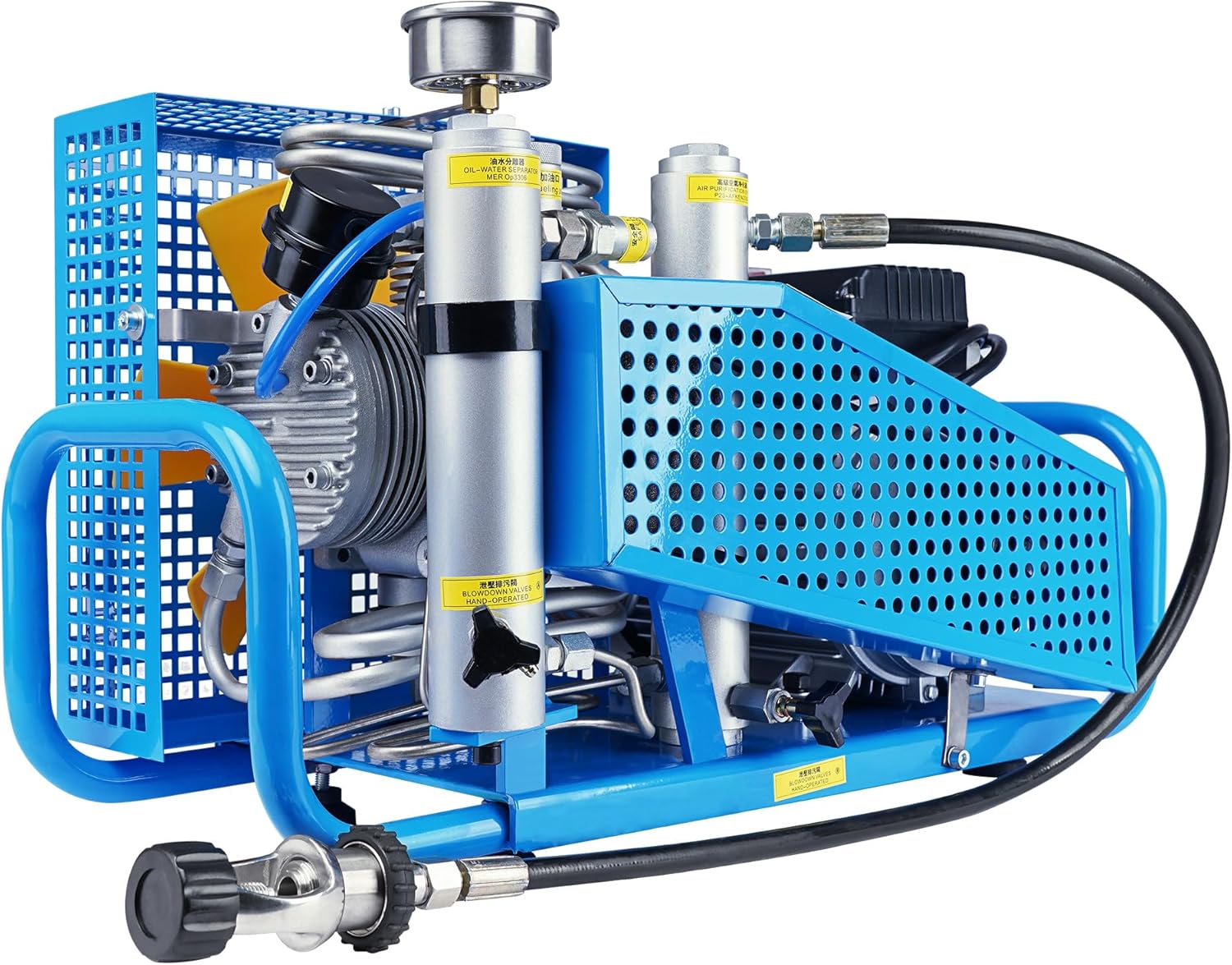 Amazon.com: TUXING 4500Psi 300Bar High Pressure Diving Compressor PCP ...