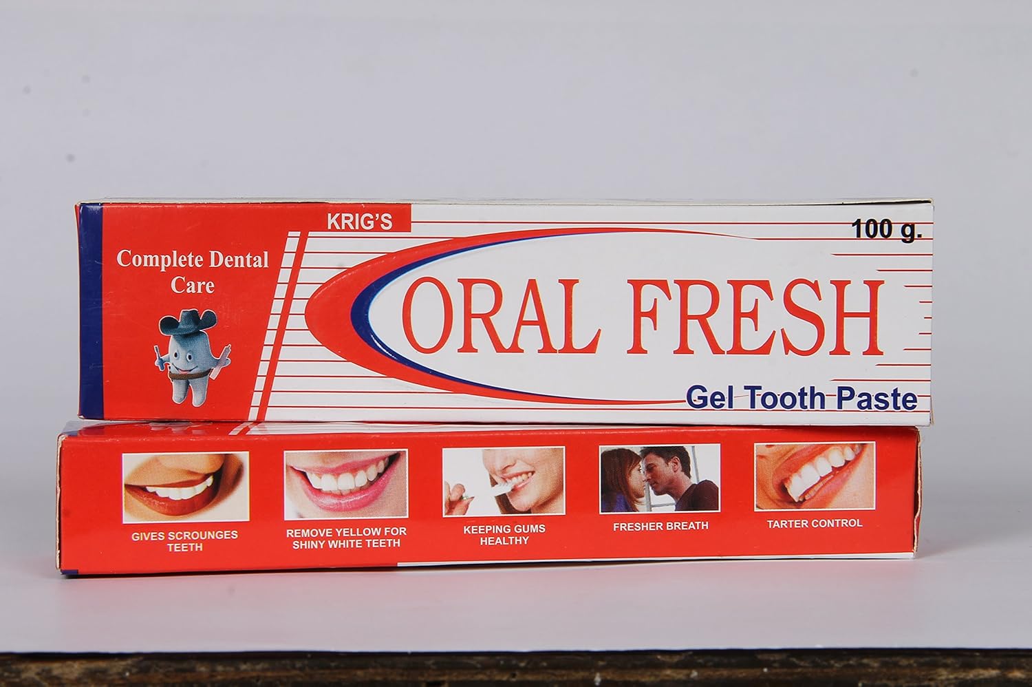 ORAL FRESH GEL TOOTH PASTE 100gm Pack of two pieces : Amazon.in: Health ...