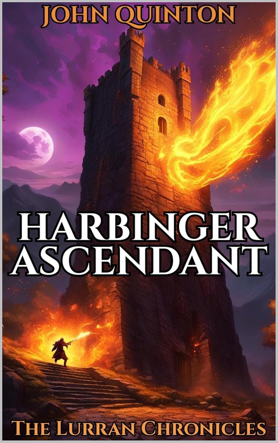 Amazon.com: Harbinger Ascendant: A Portal Fantasy Adventure (The Lurran ...