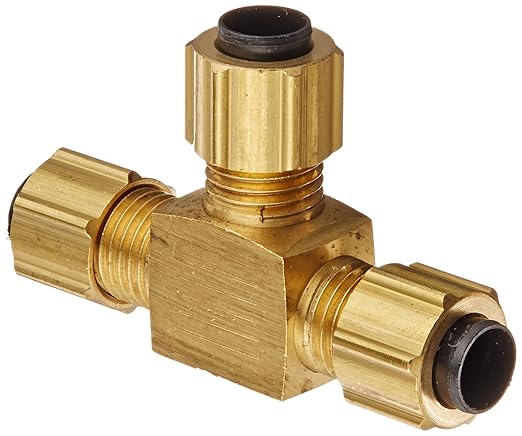 Eaton Weatherhead 1264X4 Brass CA360 Polyline Flareless Brass Fitting ...