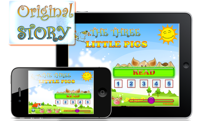 The Three Little Pigs (interactive Book for Children) - App on Amazon ...