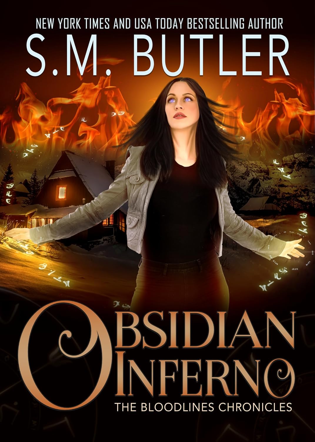 Obsidian Inferno (The Bloodlines Chronicles Book 3) eBook : Butler, S.M ...