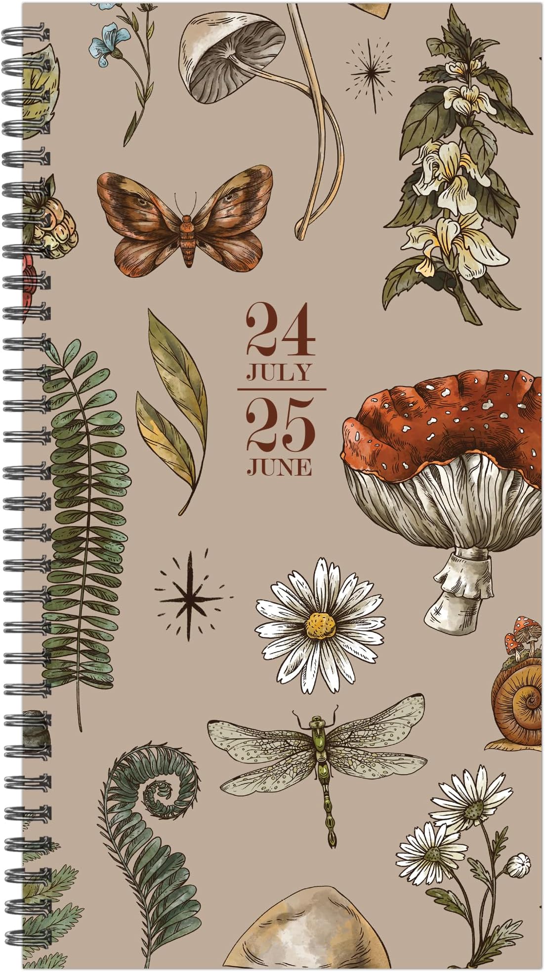 Amazon.com : Willow Creek Press Woodland Mushrooms Academic July 2024 ...