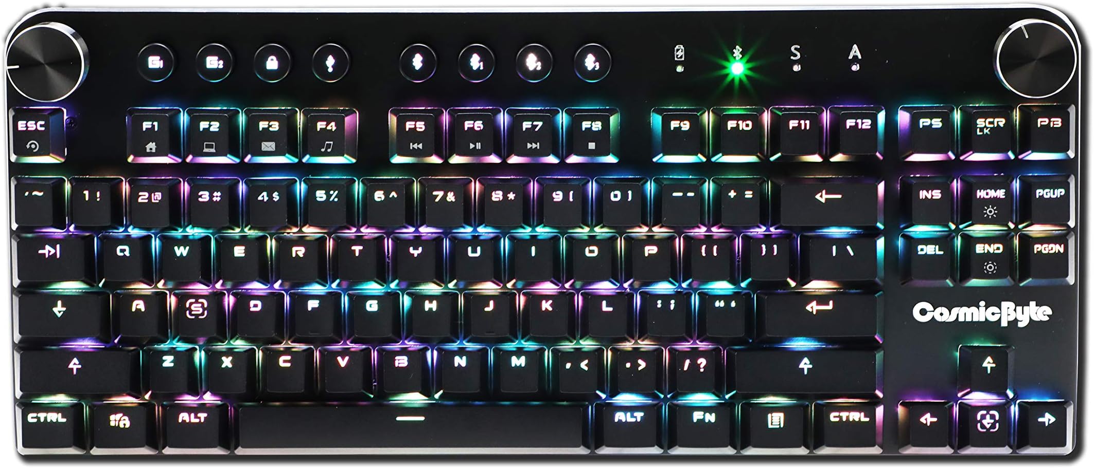 Amazon.in: Buy Cosmic Byte CB-GK-14 Sirius Bluetooth & Wired Mechanical ...