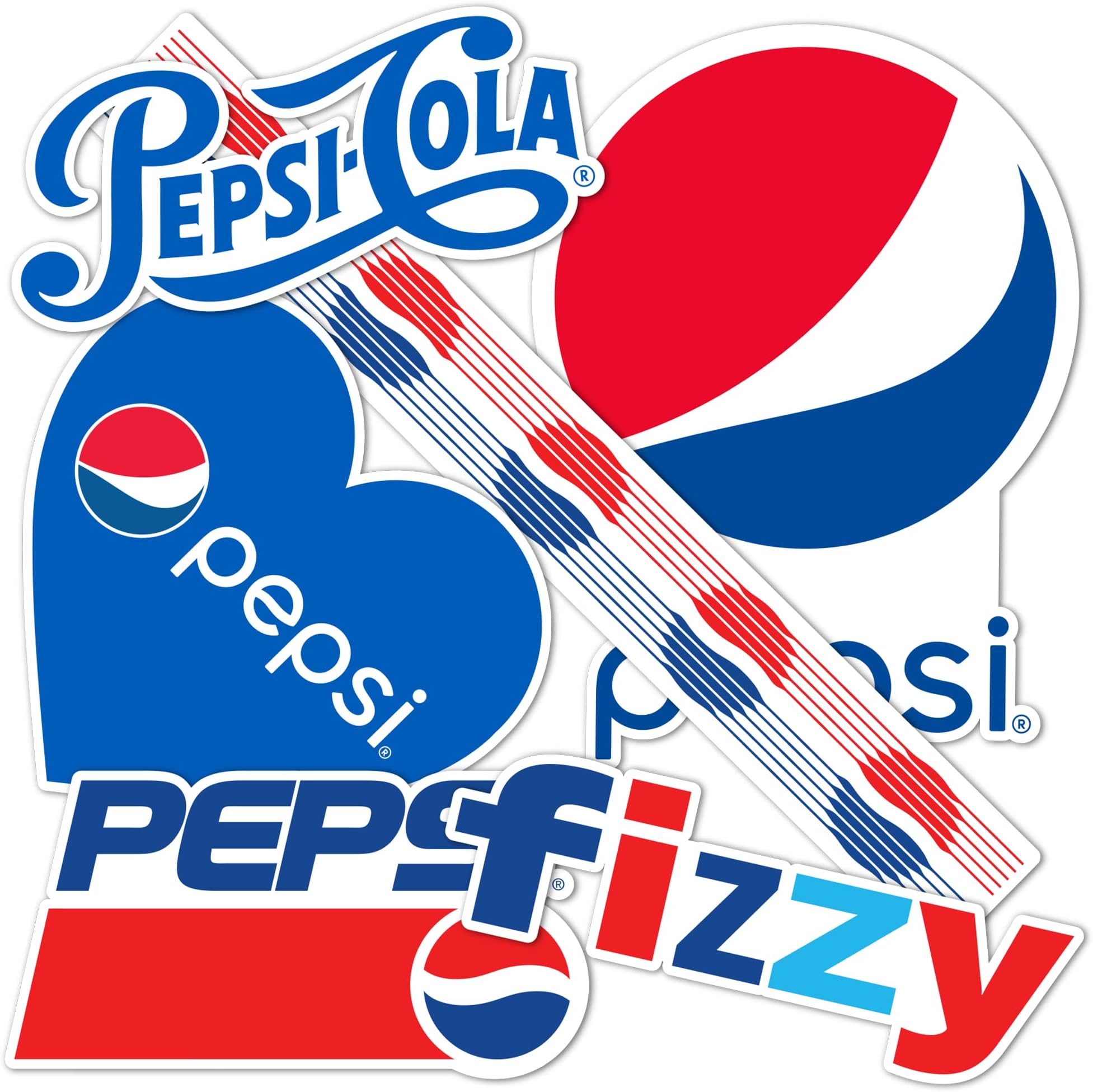 Amazon.com: Desert Cactus Pepsi Sticker Vinyl Decal Laptop Water Bottle ...