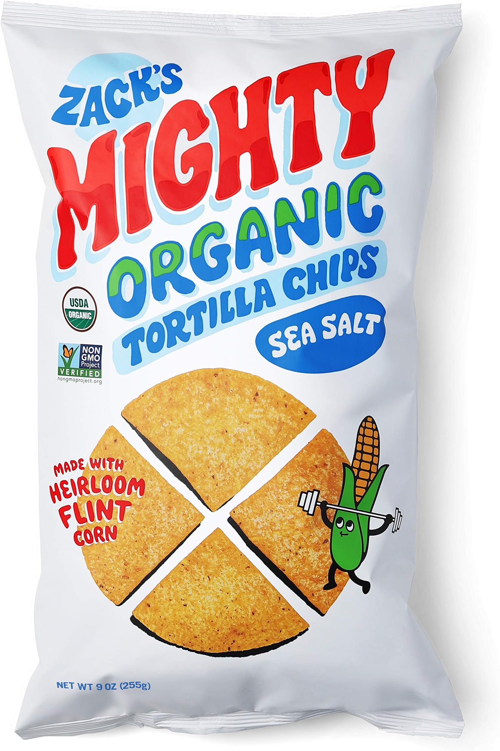 Amazon.com: Zack’s Mighty Organic Tortilla Chips, Non-GMO, Gluten-Free ...
