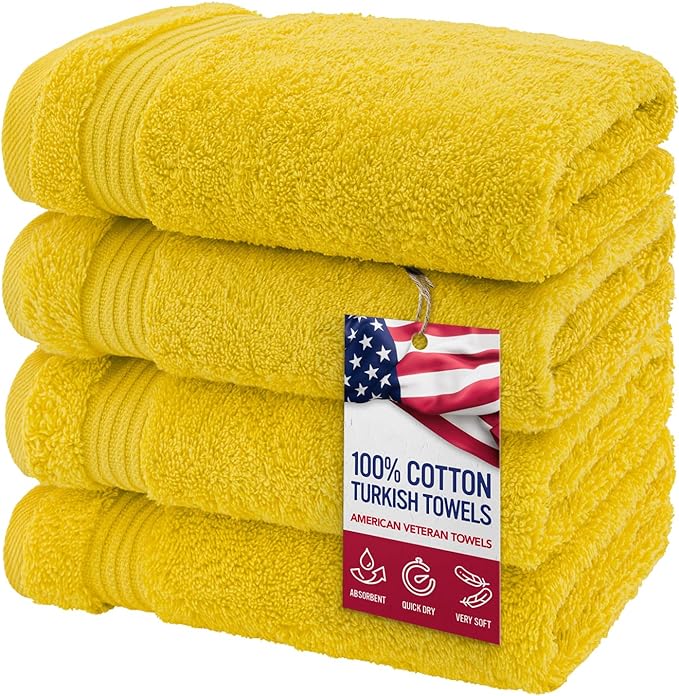 Amazon.com: American Veteran Towel, Hand Towels for Bathroom Set of 4 ...