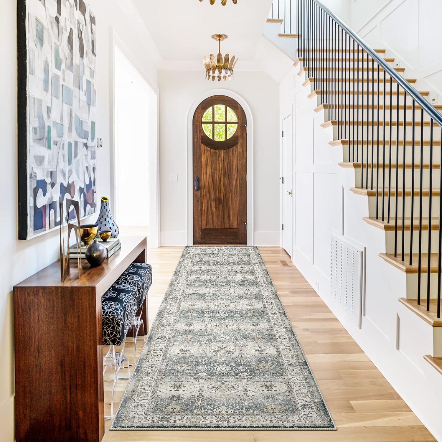 Amazon.com: TOPRUUG Washable Runner Rug 2x10 - Hallway Runner Rug ...