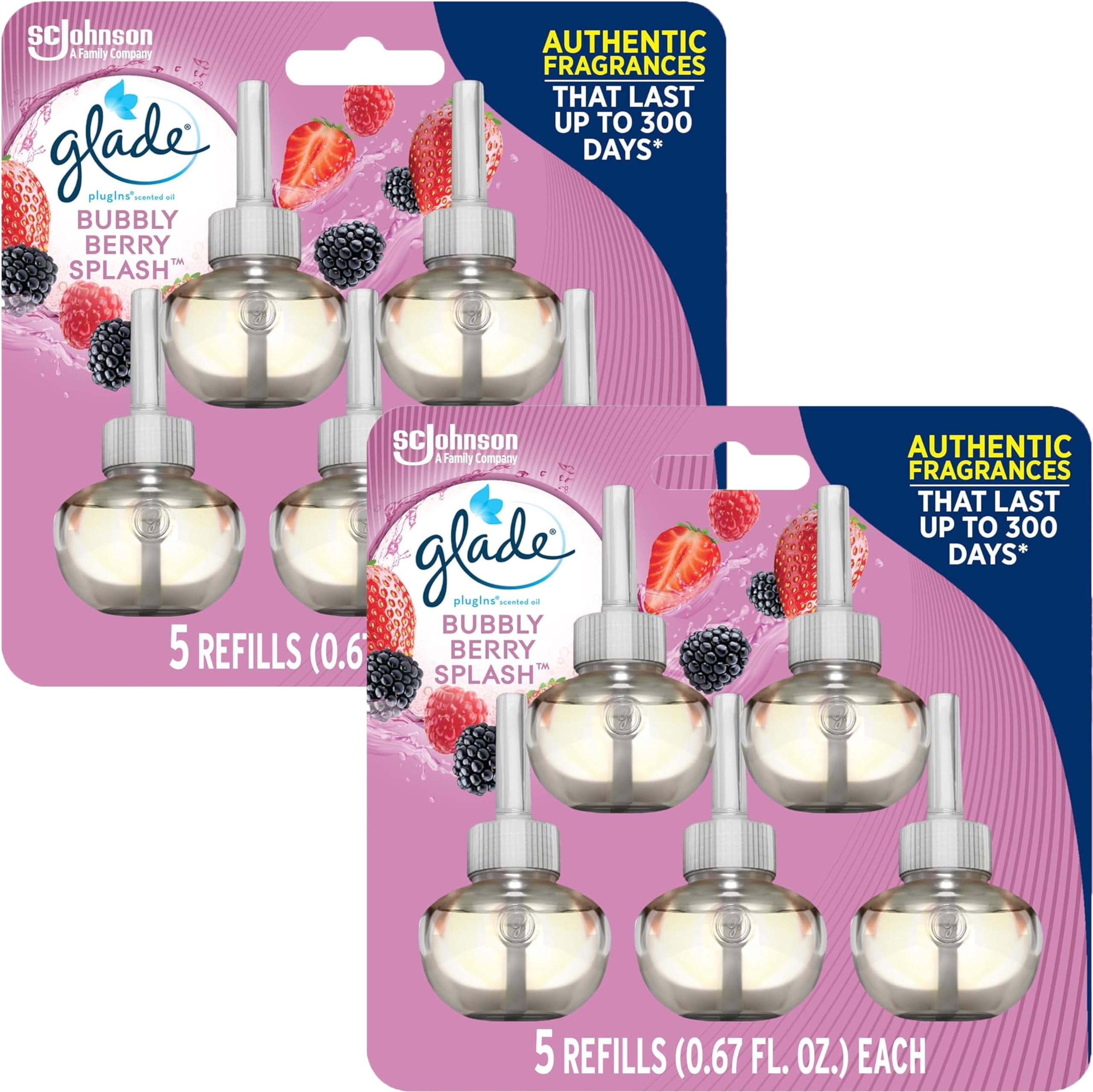 Amazon.com: Glade PlugIns Refills Air Freshener, Scented and Essential ...