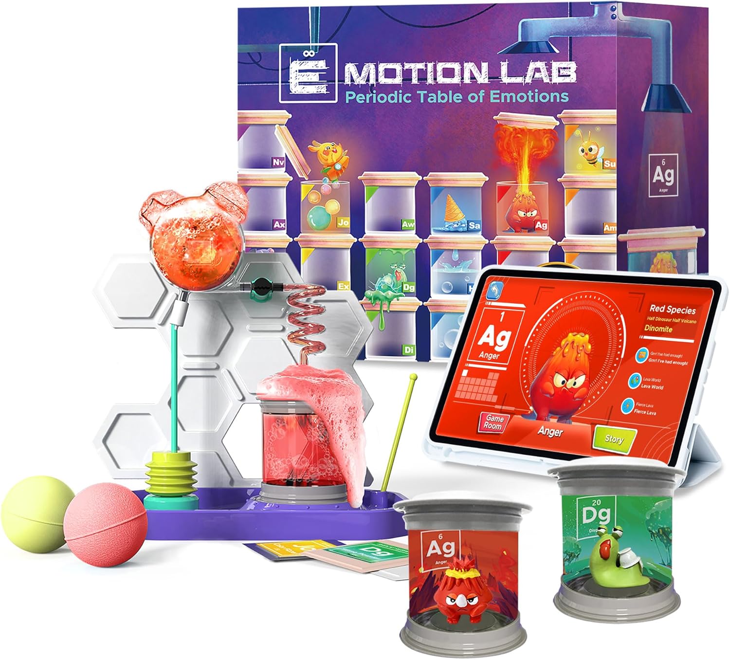 MEandMine Tabla periódica de emociones Hatch & Train Emotion Buddy ...