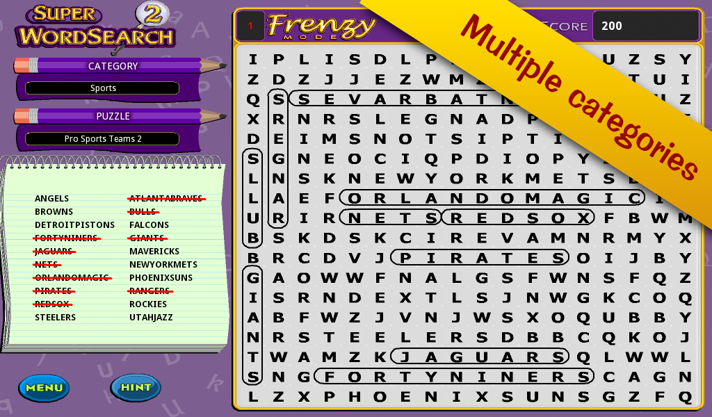 Super Word Search! 2 - Seek and Find Puzzles - App on Amazon Appstore