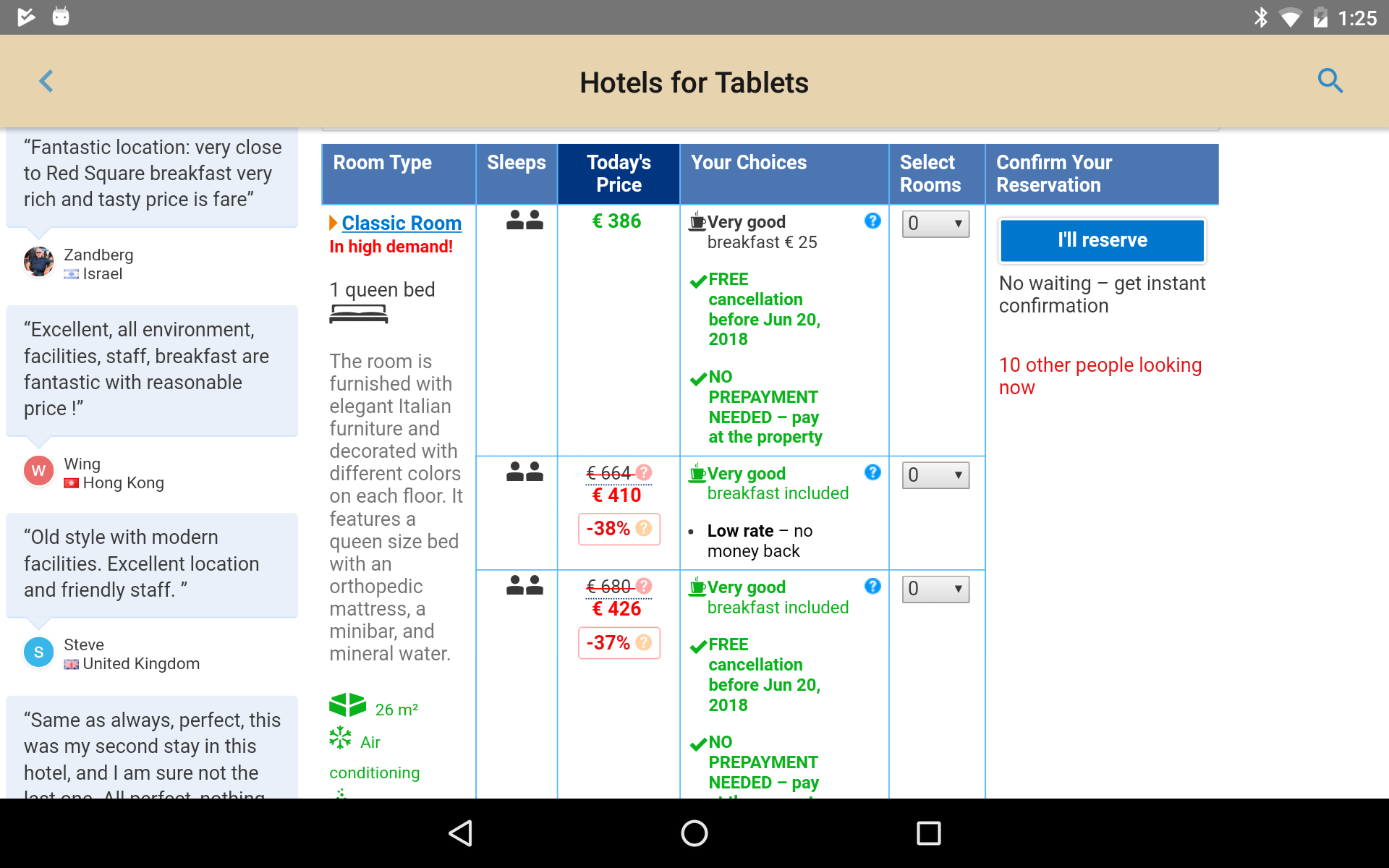 Hotels for Tablets:Amazon.com:Appstore for Android